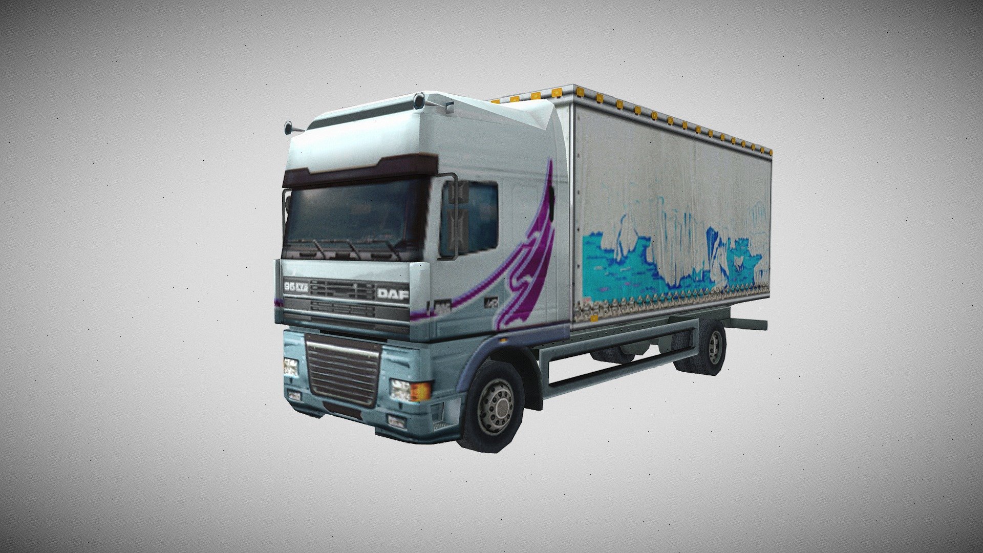 Daf - Download Free 3D model by animara777 [2aaf610] - Sketchfab