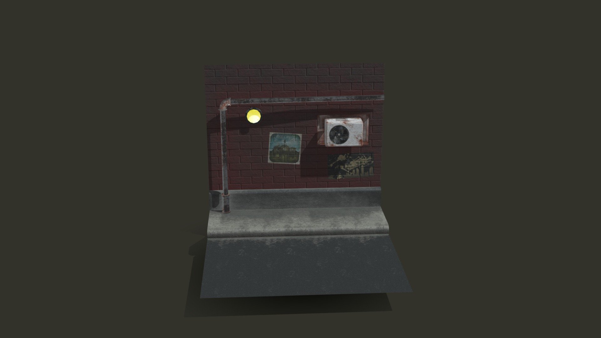 Old Alley - 3D model by tu_nguyen (@tu_nguyen_3105) [2ab128e] - Sketchfab
