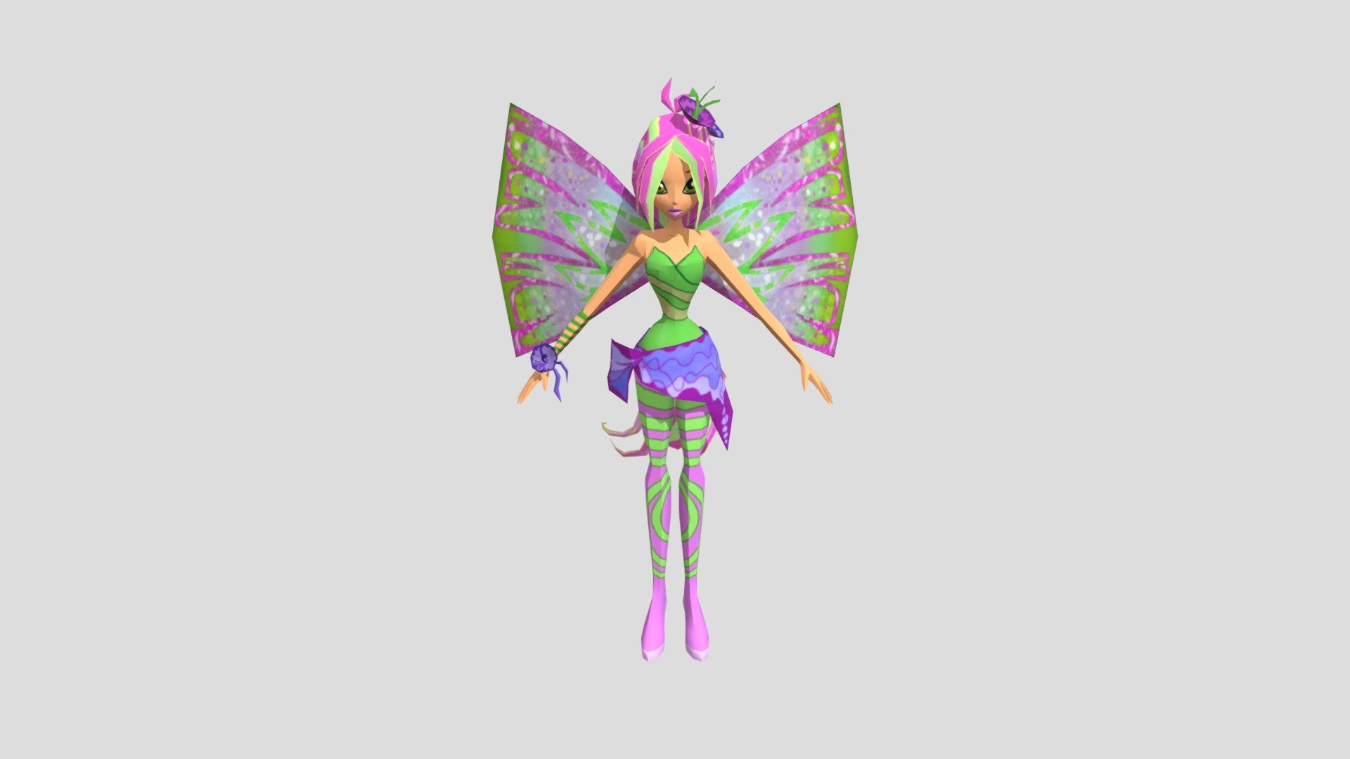 Winx Club Flora Sirenix - Download Free 3D model by princenj0613 ...