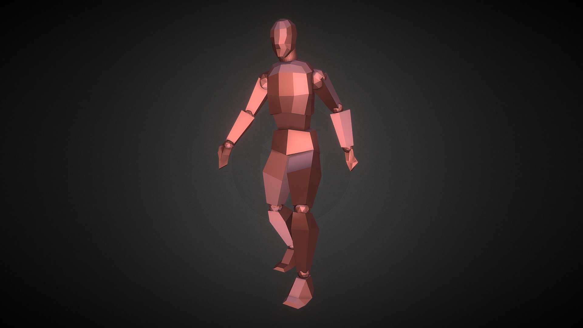63XXXXXXX Low Polygon Human (Walk Forward) - Download Free 3D model by Dr.Paripas Srisomboon ...