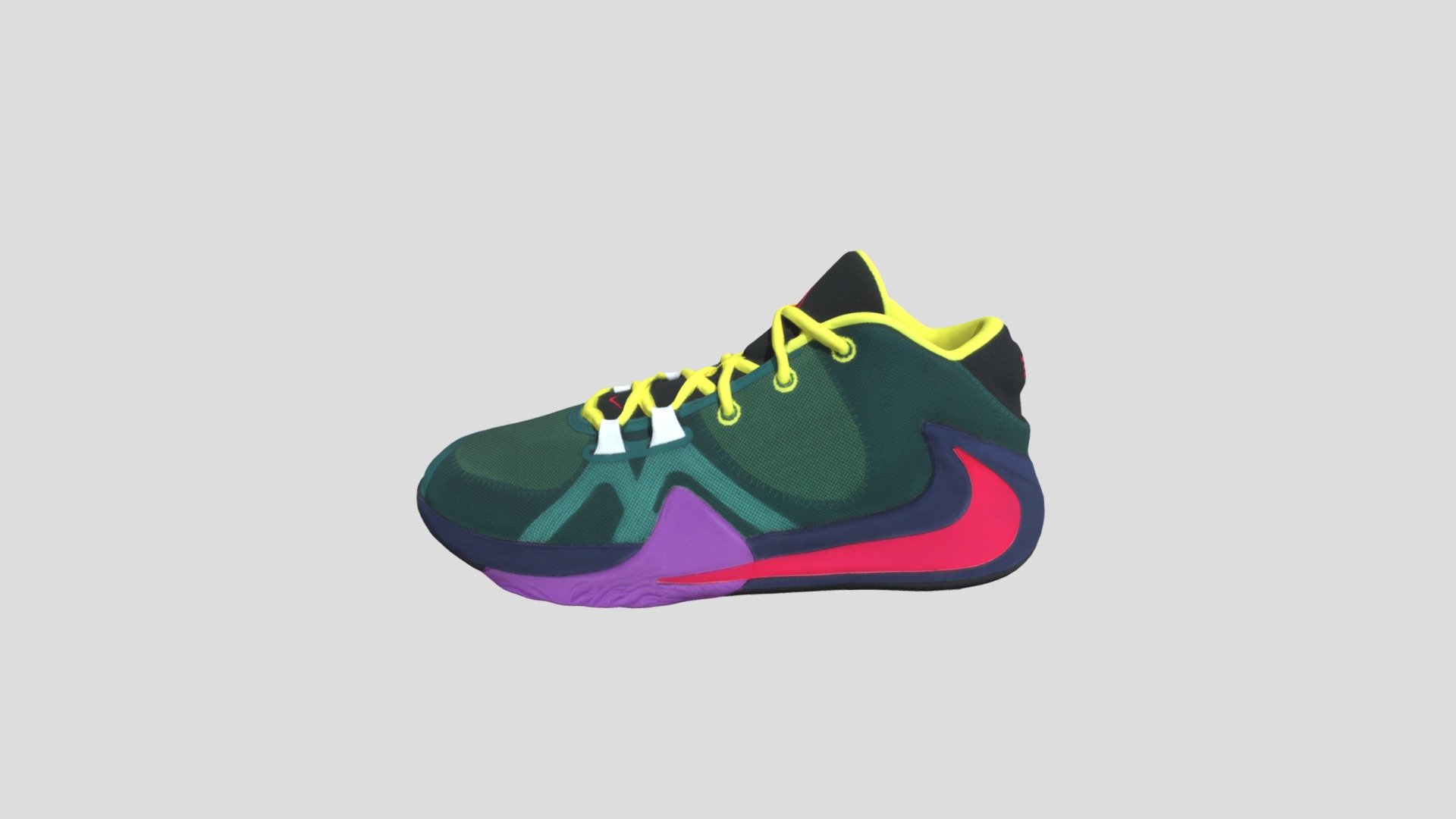 Nike Freak 1 GS 蓝绿_CU1486-800 - Buy Royalty Free 3D model by TRARGUS ...