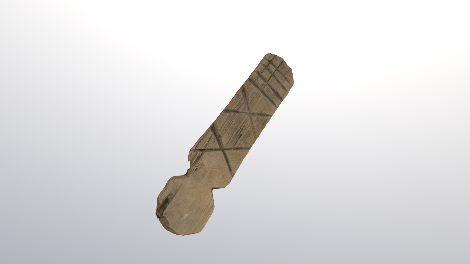 Tally stick - 3D model by bu_maritimearch [2ab35d9] - Sketchfab
