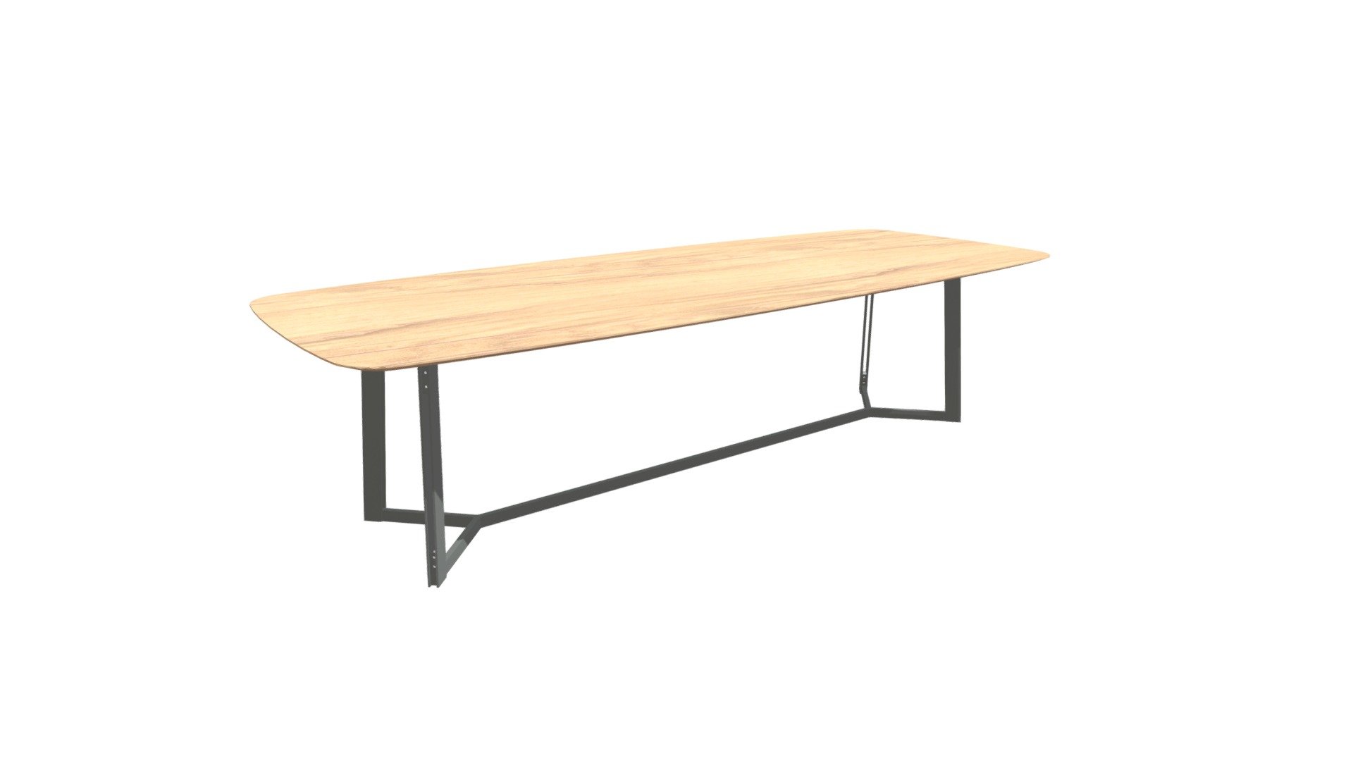MESA JANTAR GRIAN RETANGULAR HADRA AGAVE CASA - Download Free 3D model ...