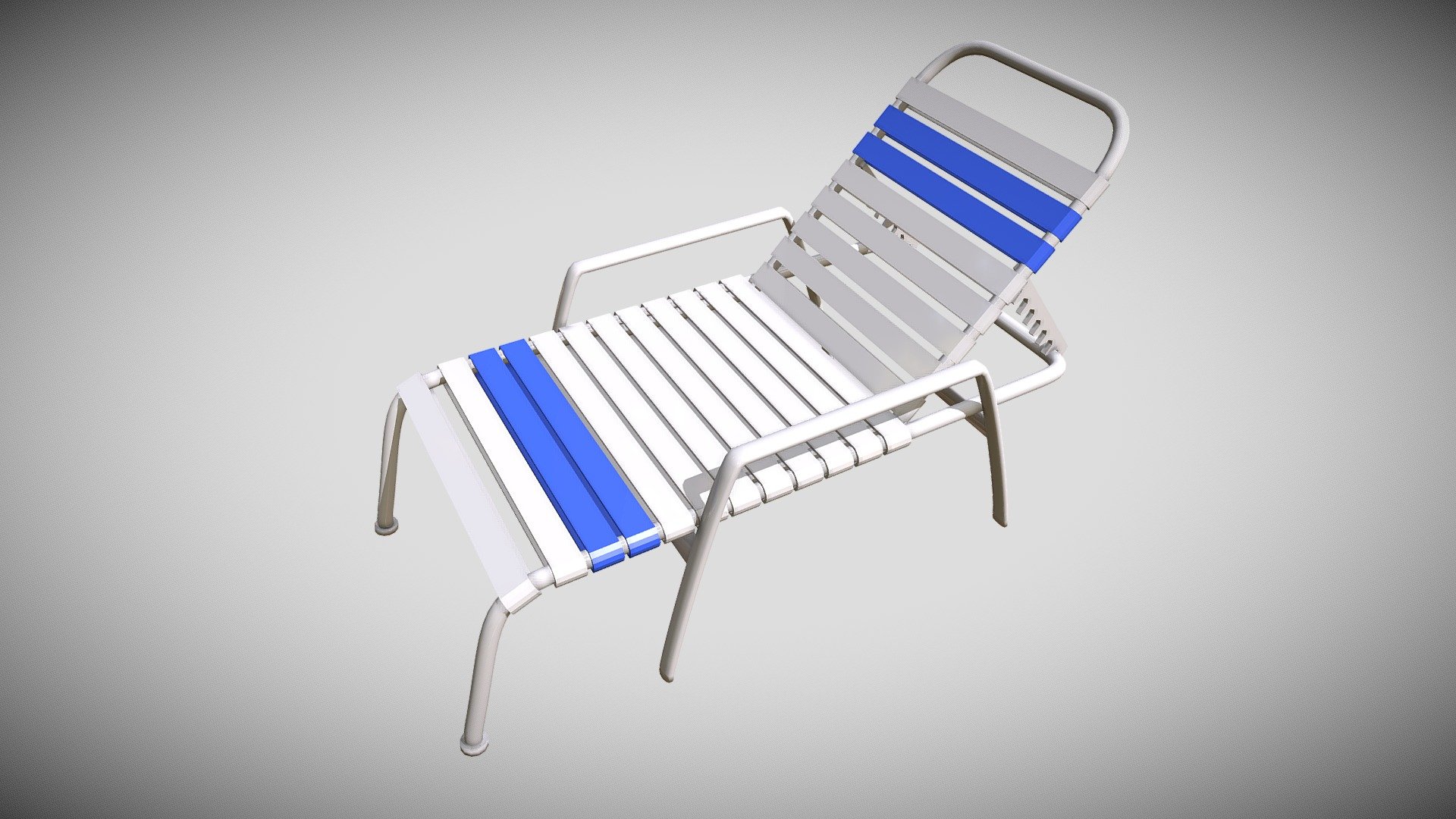 Pool Lounge Chair - Download Free 3D model by CadmiumCoffee (@bsishir ...