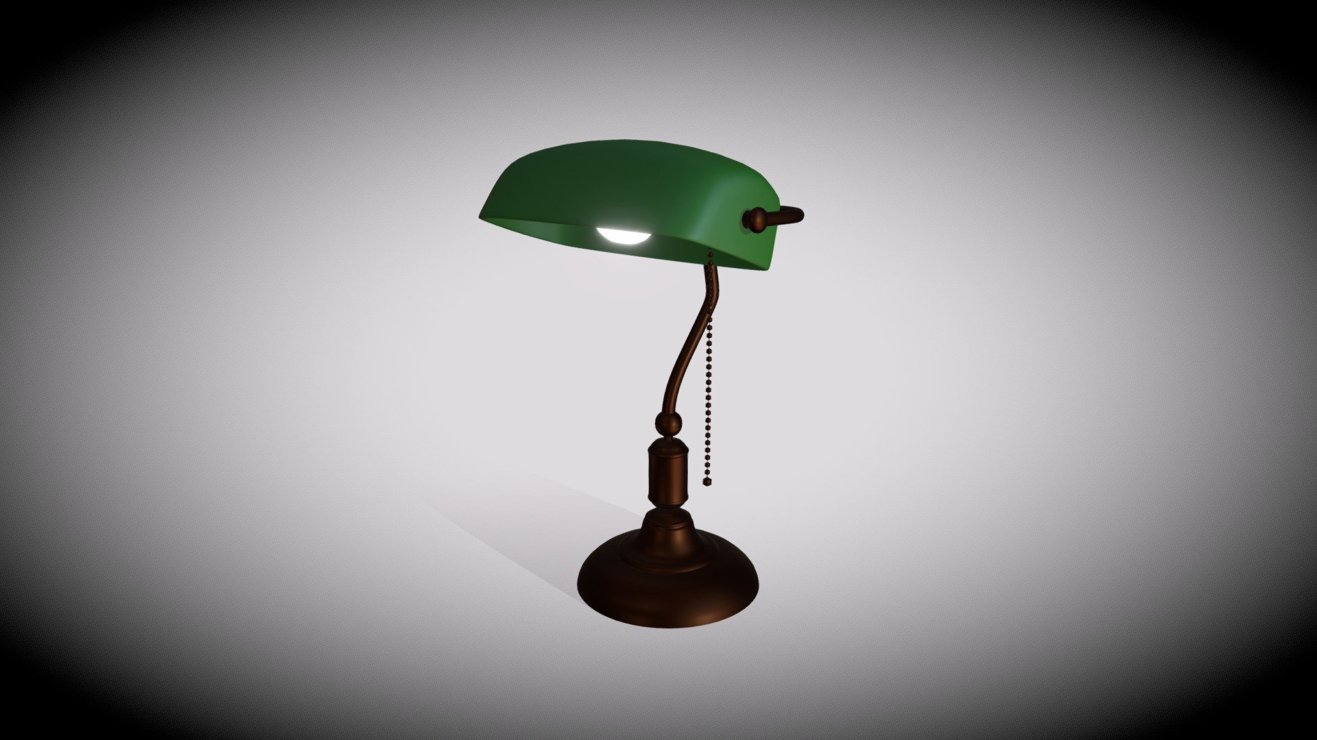 Desk Library Lamp - 3D model by QuantumBerry [2ab59aa] - Sketchfab