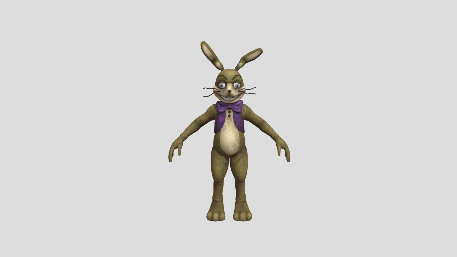 Glitchtrap - 3D model by Fazbear Entertainment (@shane.bevins) [2ab5e40 ...