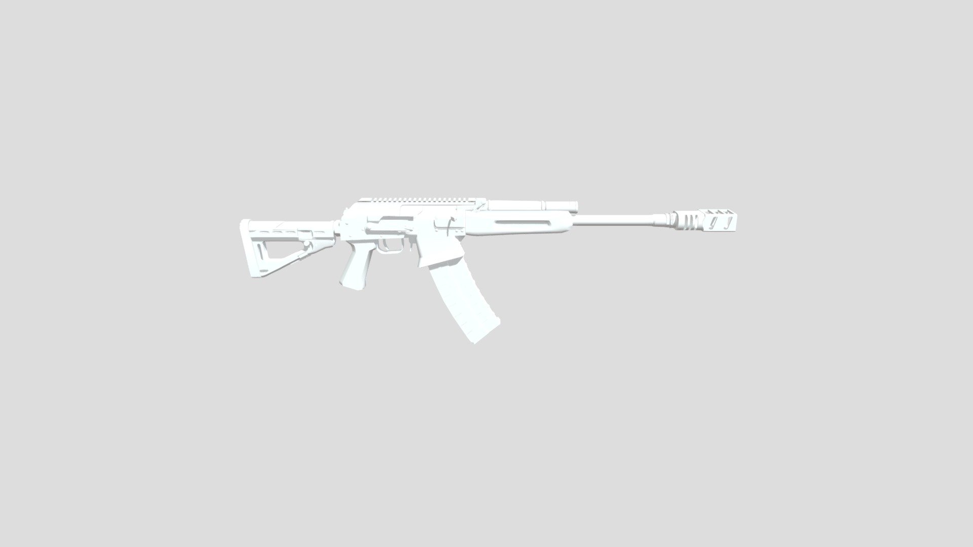 Saiga 12c - Download Free 3D model by 3dYaroslav [2ab70c8] - Sketchfab