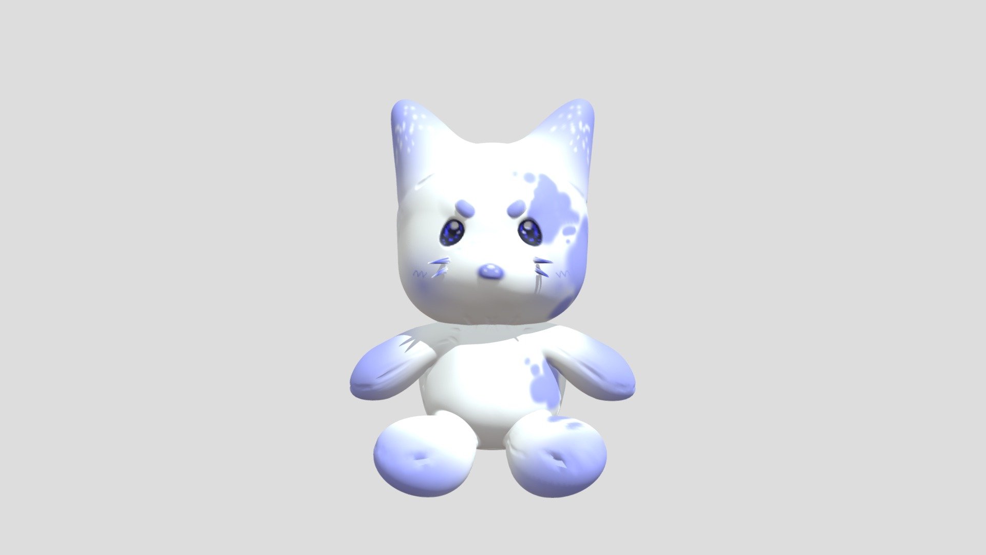 Cat plush - Download Free 3D model by hippohipo [2ab812c] - Sketchfab