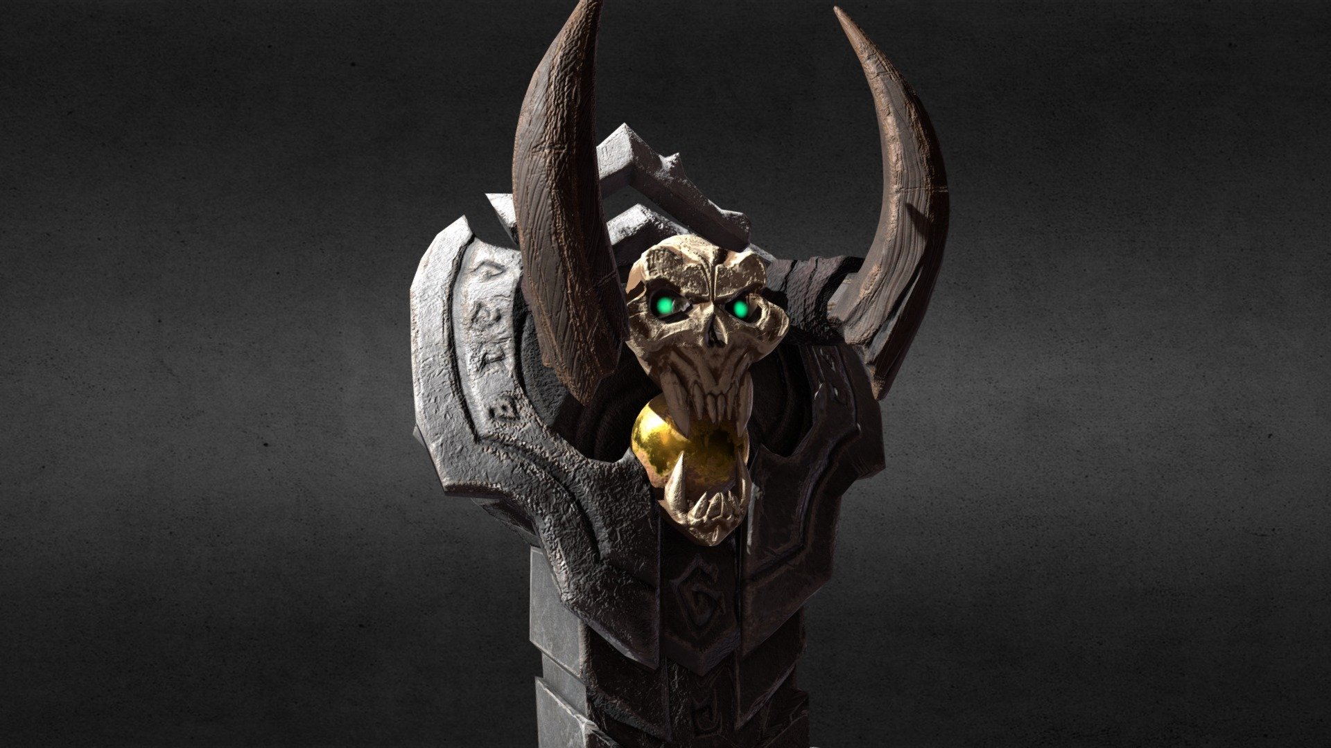 Orb's Throne - 3D model by rmdabu [2ab8c28] - Sketchfab