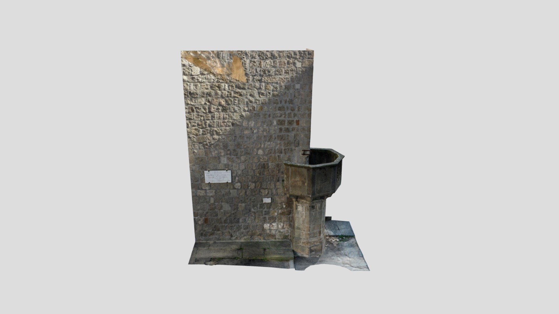 Pulpito di San Bernardino, San Francesco,Viterbo - 3D model by ...