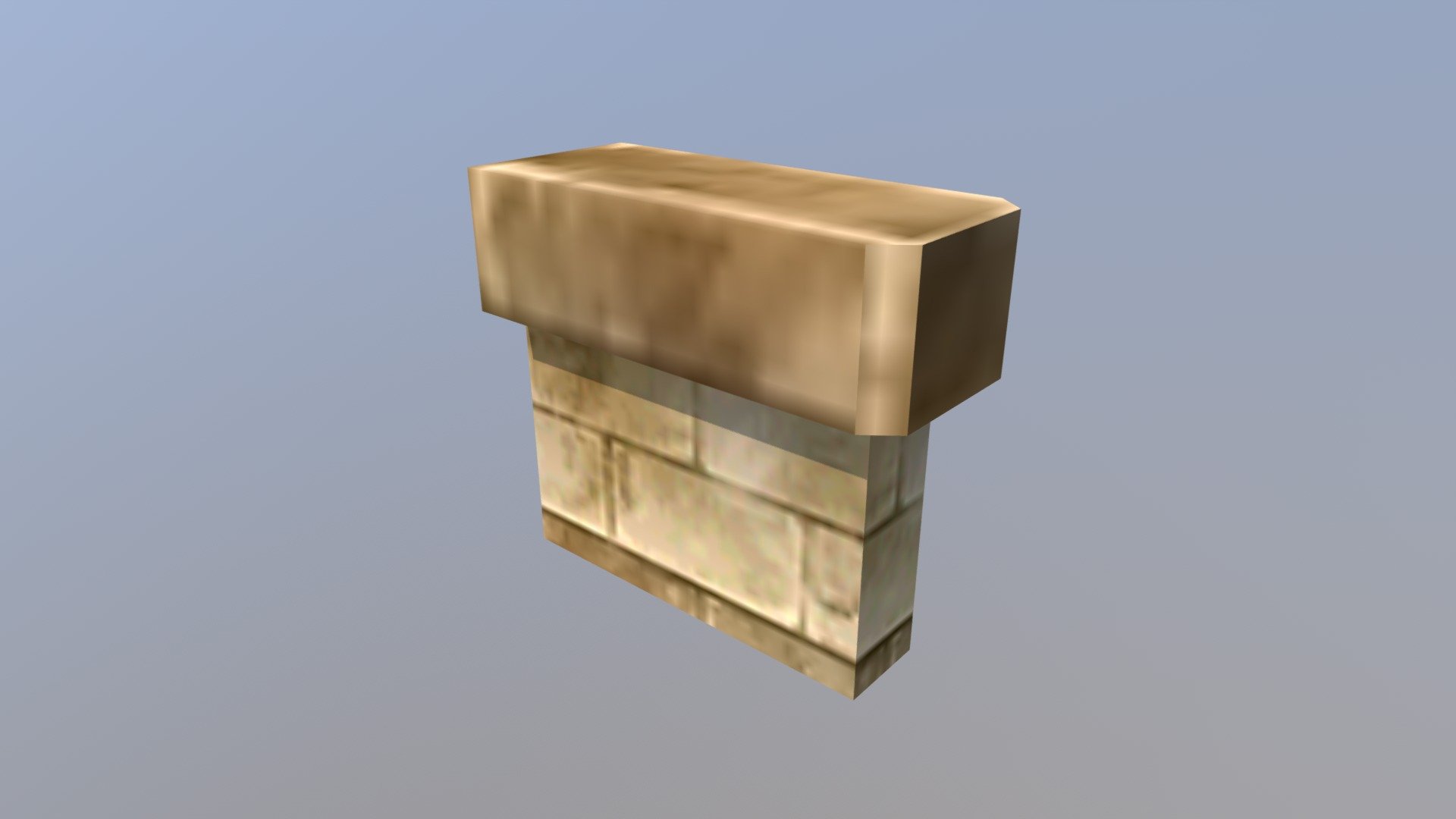 Desert Town - Wall - Edge - 3D model by SmileBoom_SGB [2abb3d6] - Sketchfab