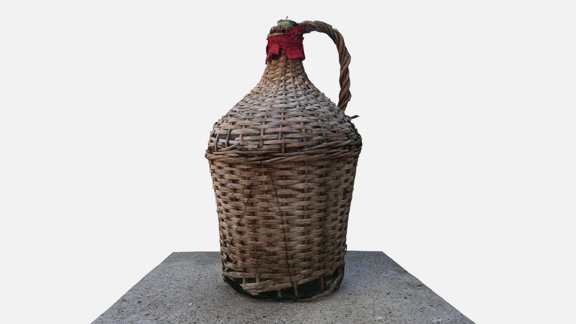Old Carboy 01 Raw Scan Simplified - Download Free 3D model by ...
