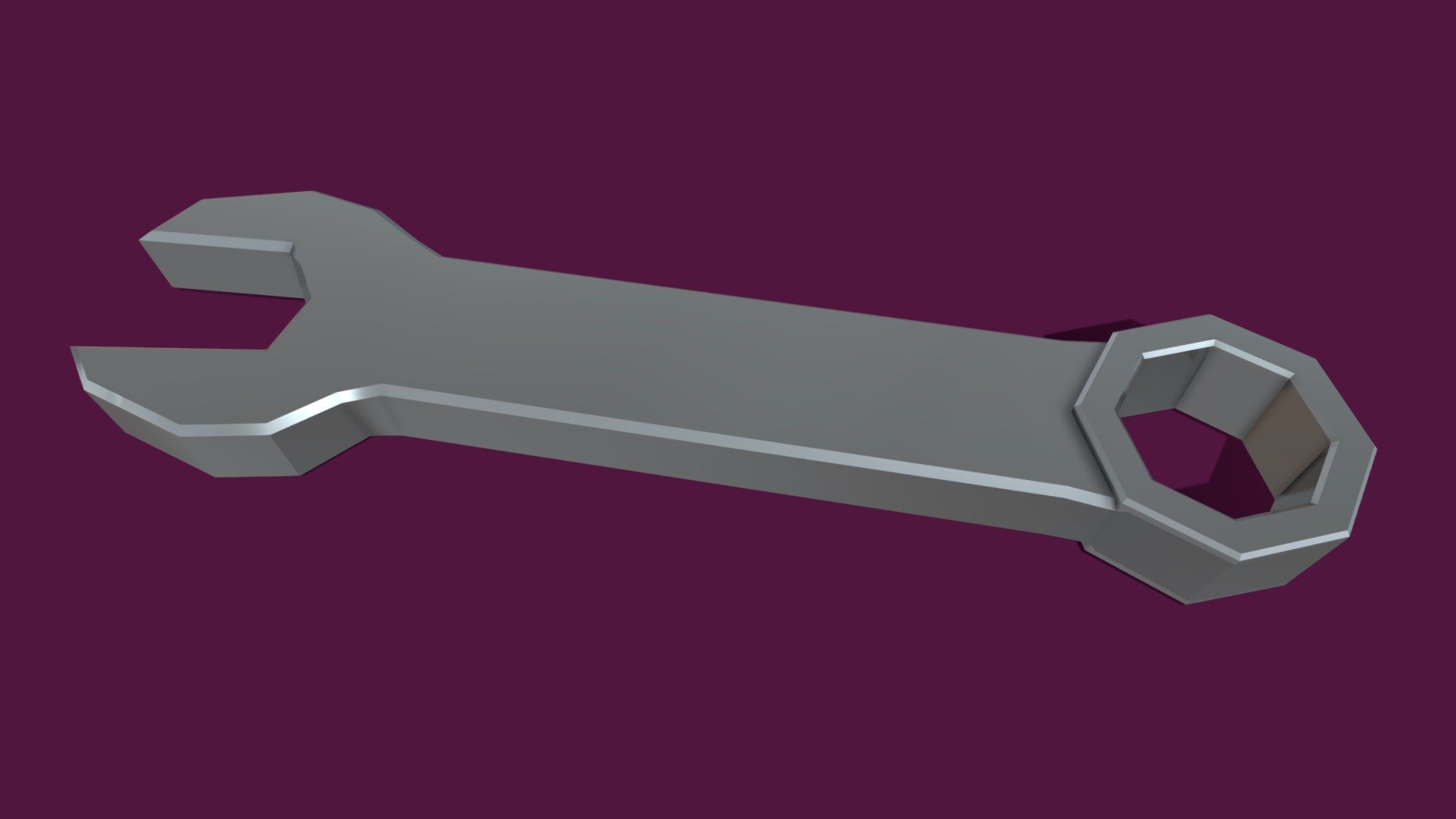 Spanner - 3D model by Fluffytango [2abe071] - Sketchfab