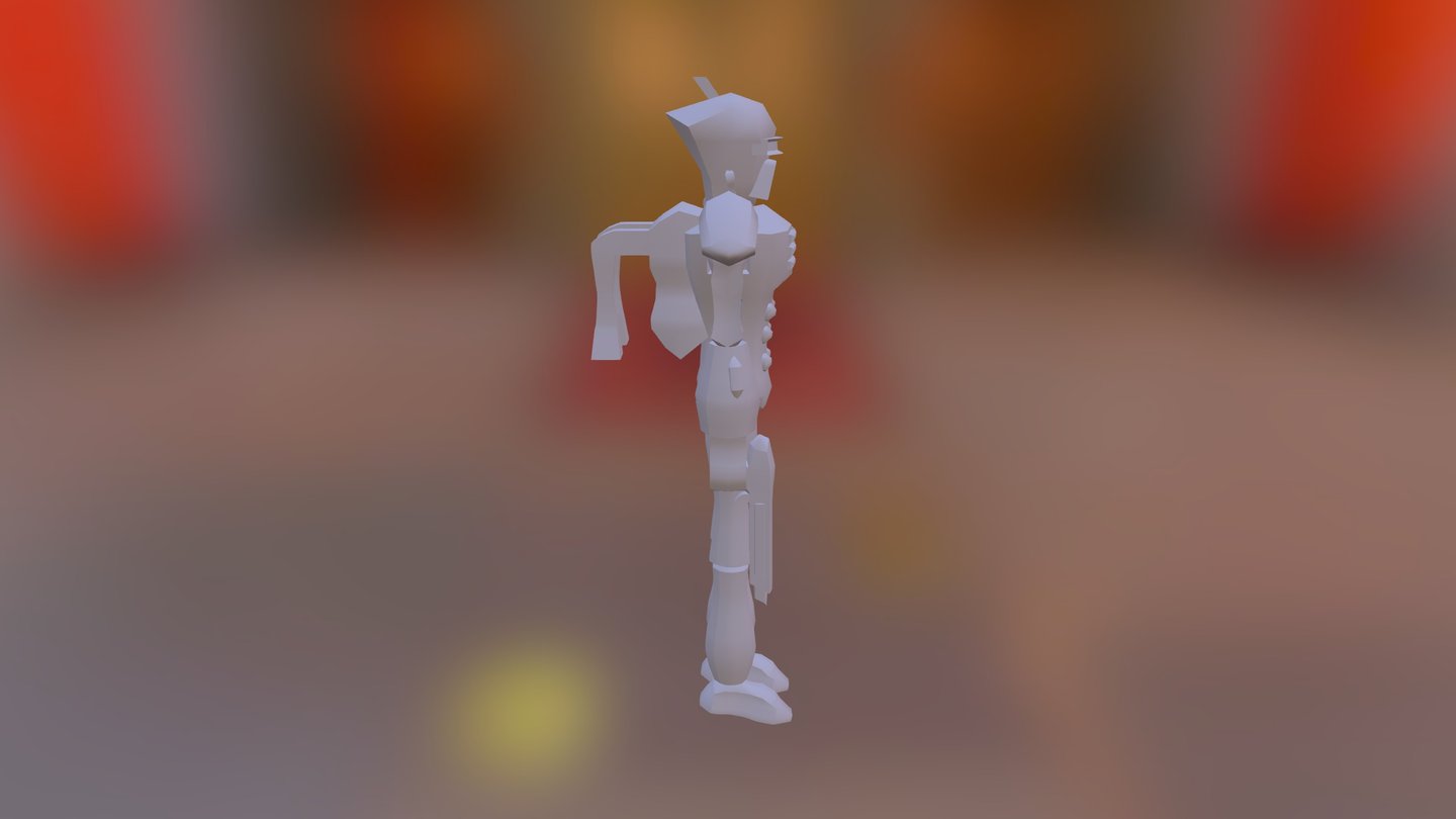 Robot - 3D model by rozz [2abe417] - Sketchfab