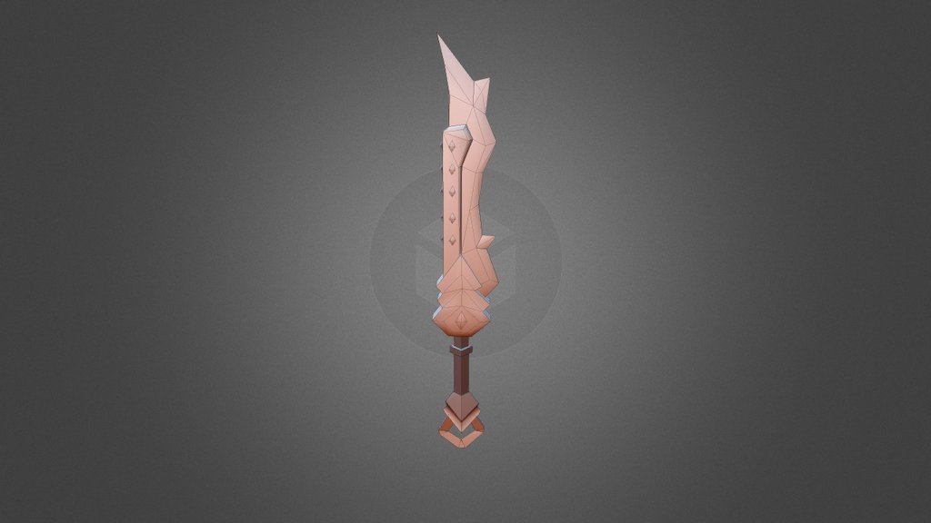 Low poly blade - 3D model by oleg.nochka [2abe83d] - Sketchfab