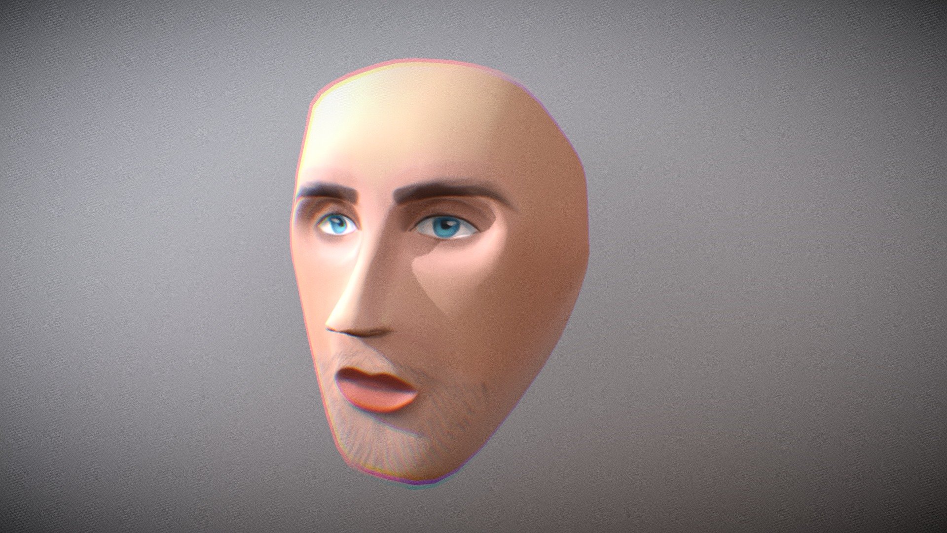 Face - help me - 3D model by natthawutwut [2abf22c] - Sketchfab