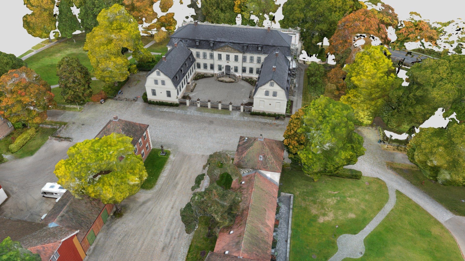 Hafslund Hovedgård - 3D model by Vienna Institute for Archaeological ...