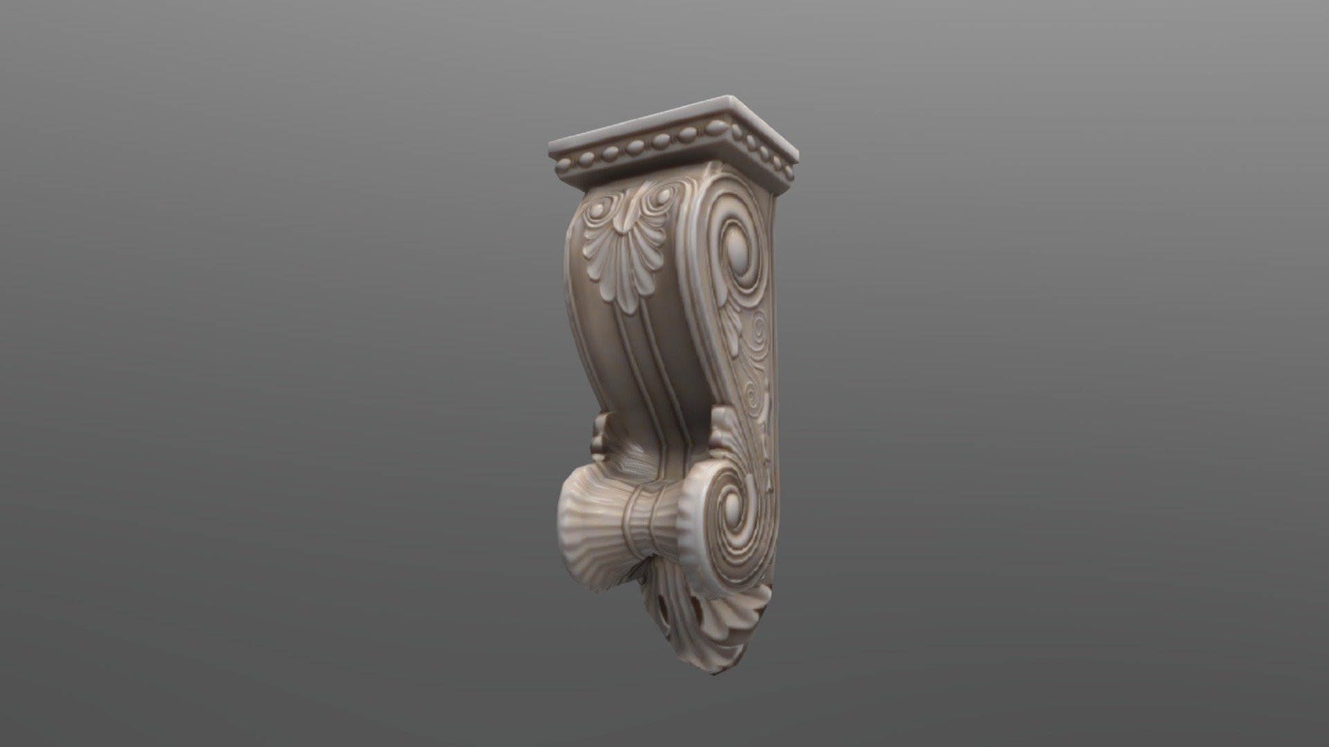 Corbel - Download Free 3D model by deea_jo (@deeajo) [2ac348d] - Sketchfab