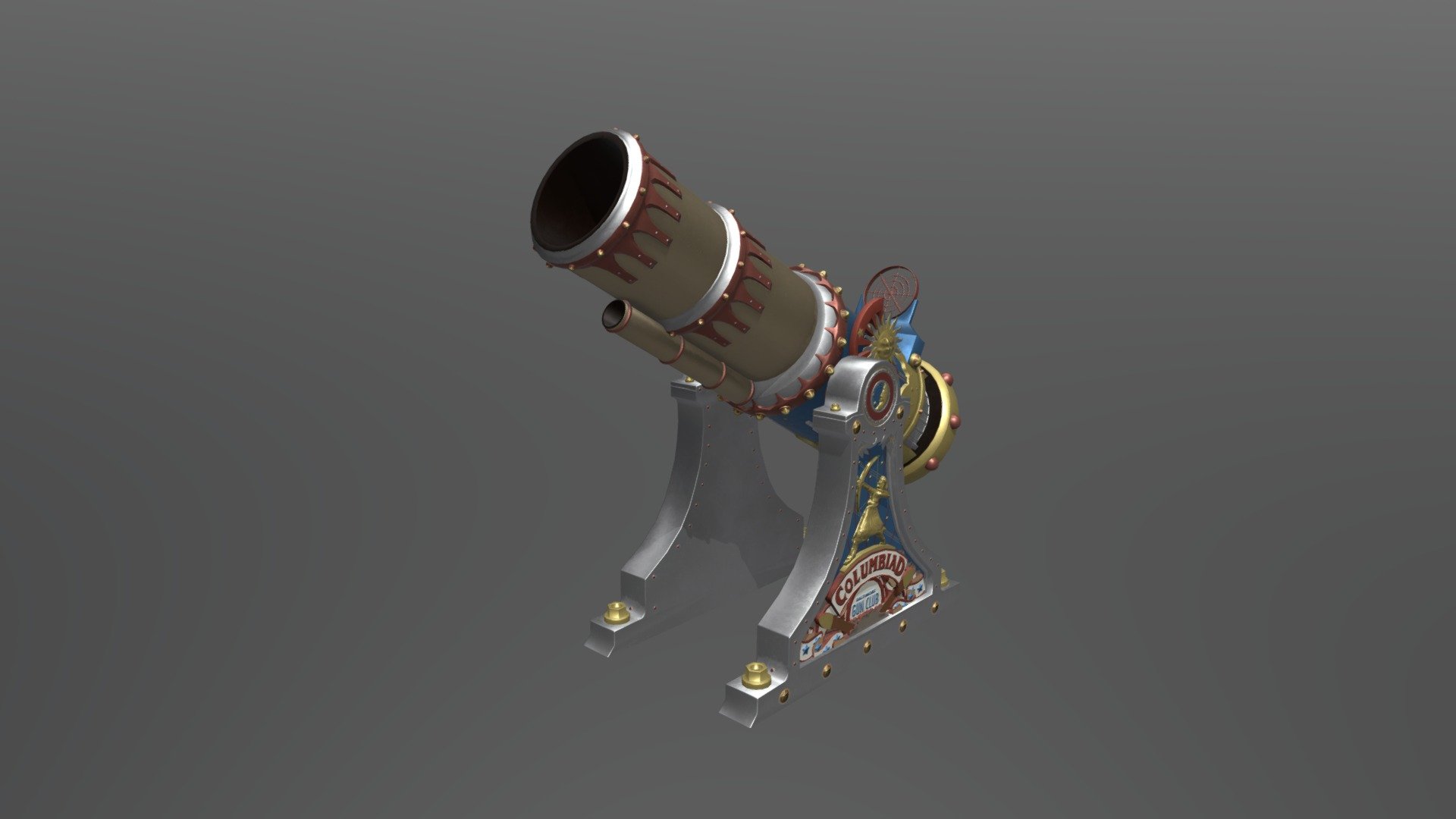Columbiad - Buy Royalty Free 3D model by Antonin Morlet (@antoninmorlet ...
