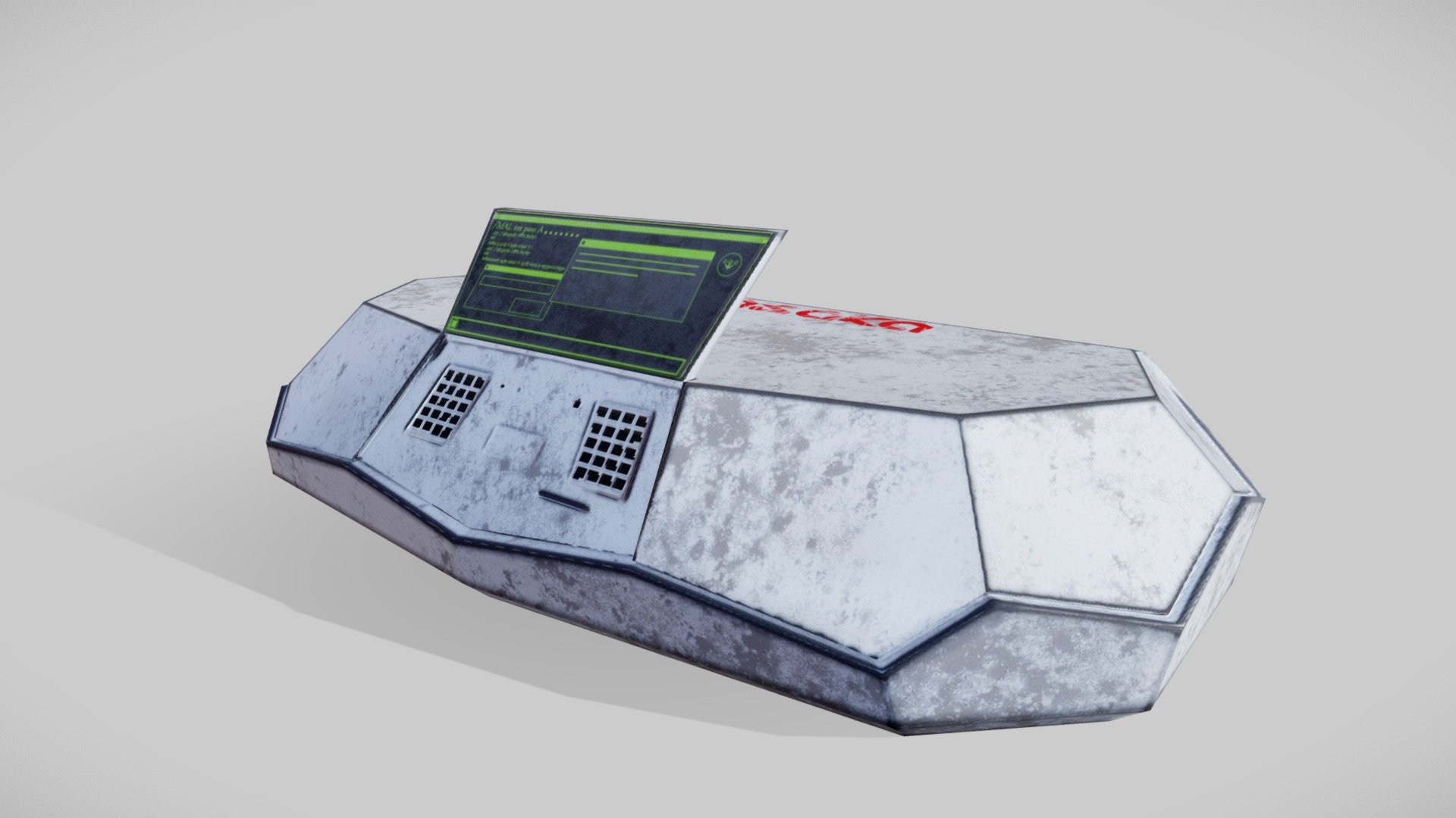 Arasaka weapon container Ciberpynk 2077 - 3D model by Markov M S ...