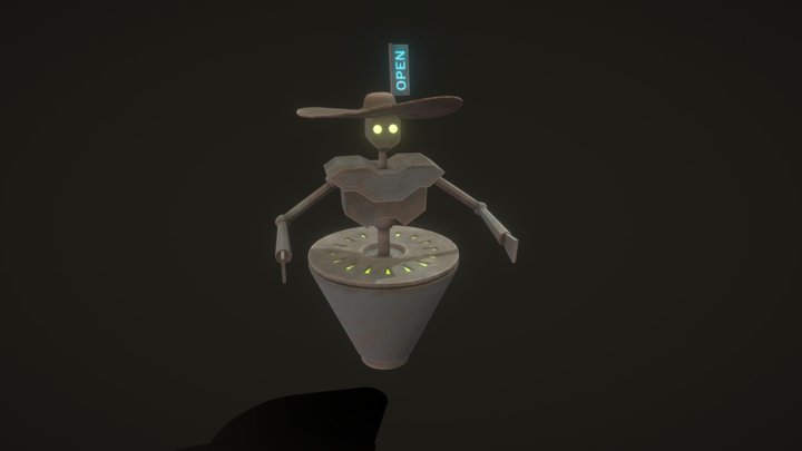 Shopkeeper 3D models - Sketchfab