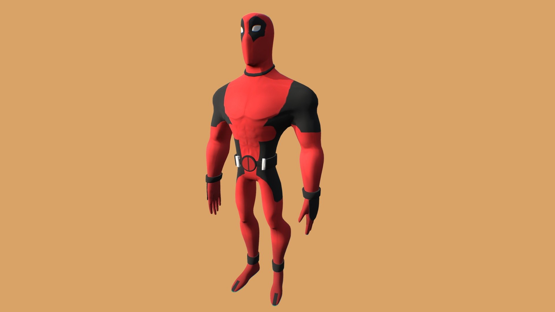 Deadpool - 3D model by susanaperalta [2ac6cad] - Sketchfab