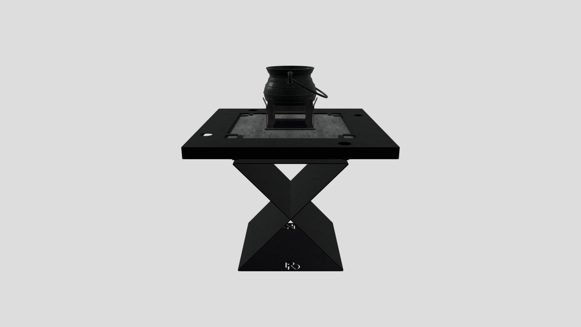 Ubantu BBQ/Braai Design 3 - 3D model by @Relentlessdesigns ...