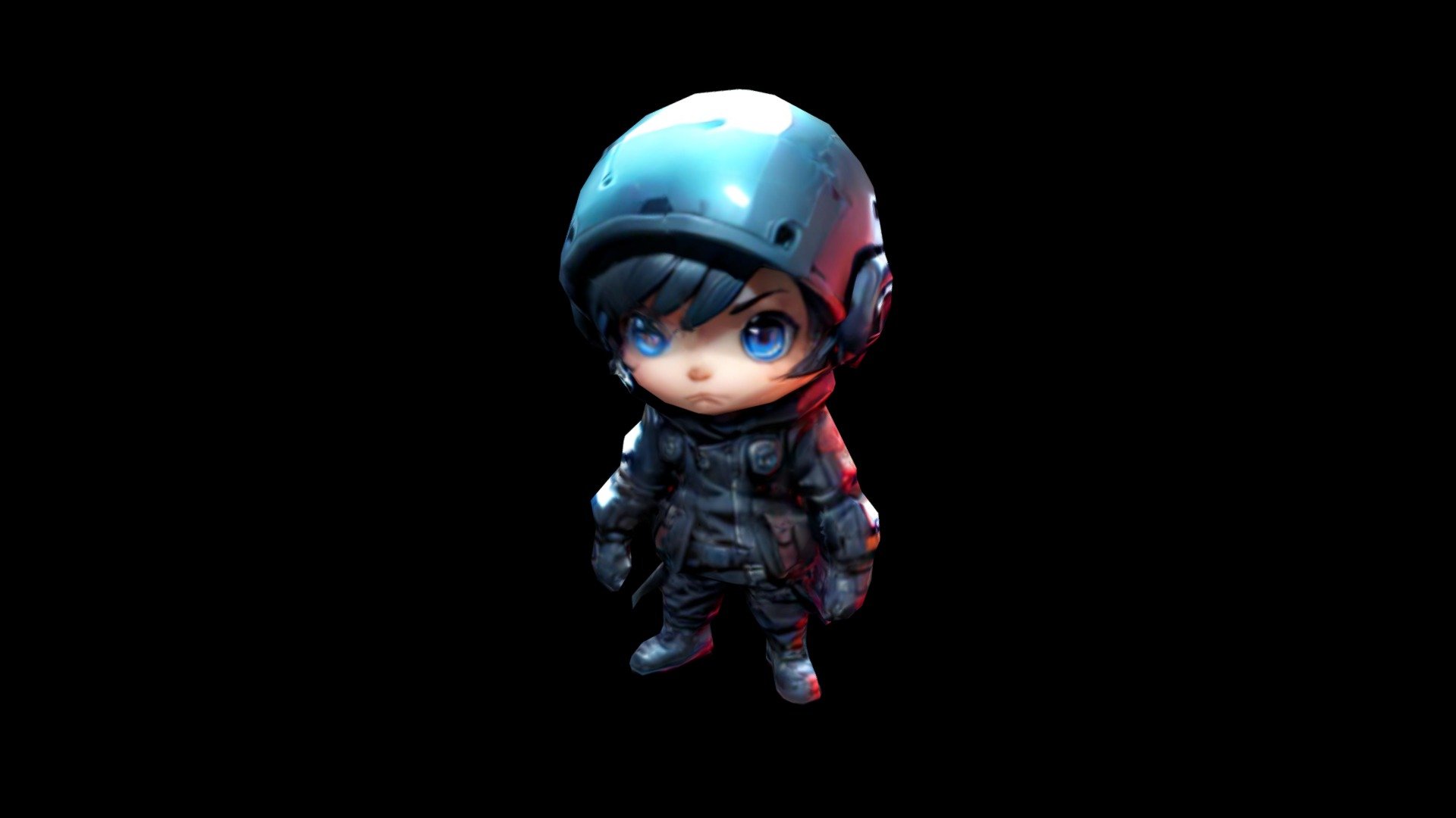 3D Rendered Pop! Robot from a Science Fiction Sc - Download Free 3D ...