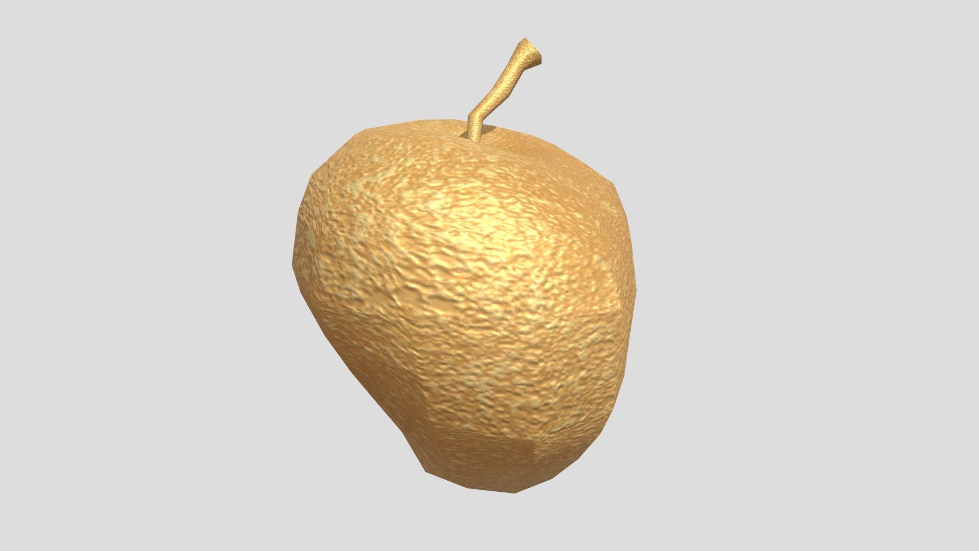 Golden Apple - Download Free 3D model by irons3th [2ac8623] - Sketchfab
