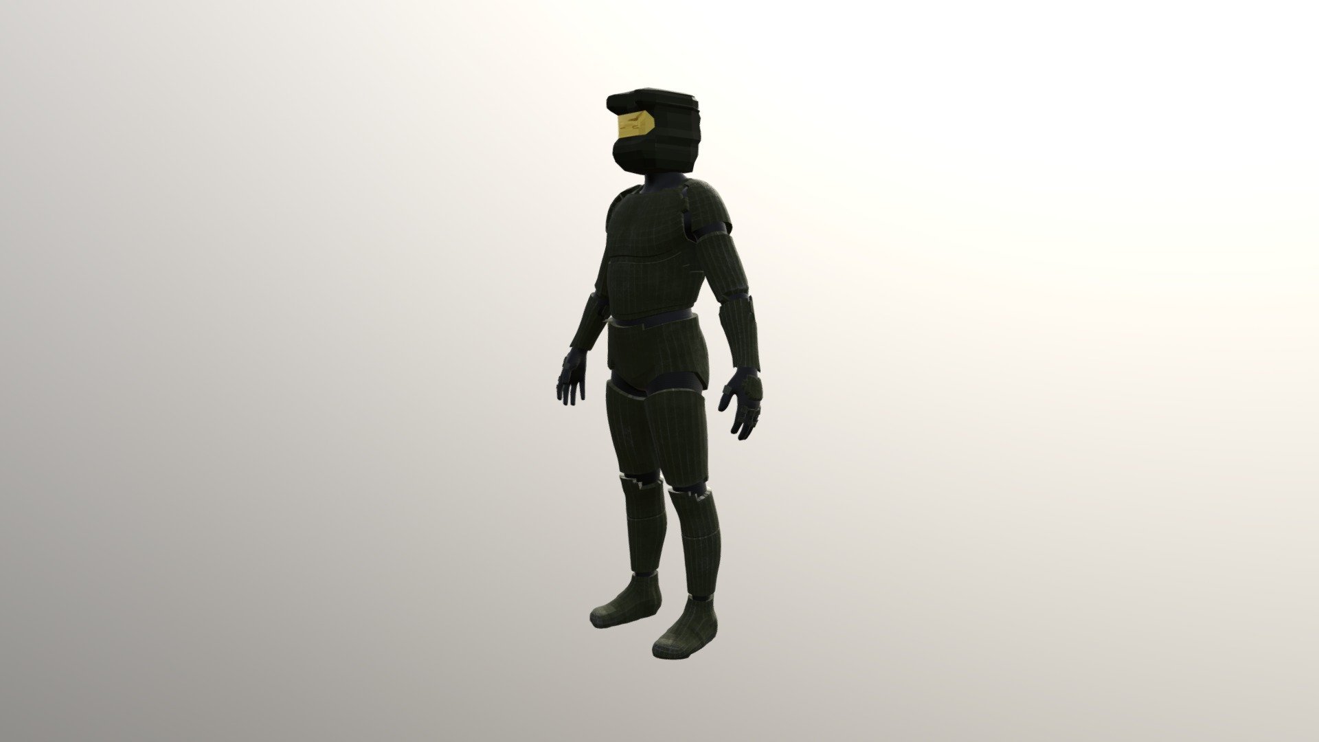 Soldier Textured - 3D model by DTDThomasD [2ac8edb] - Sketchfab