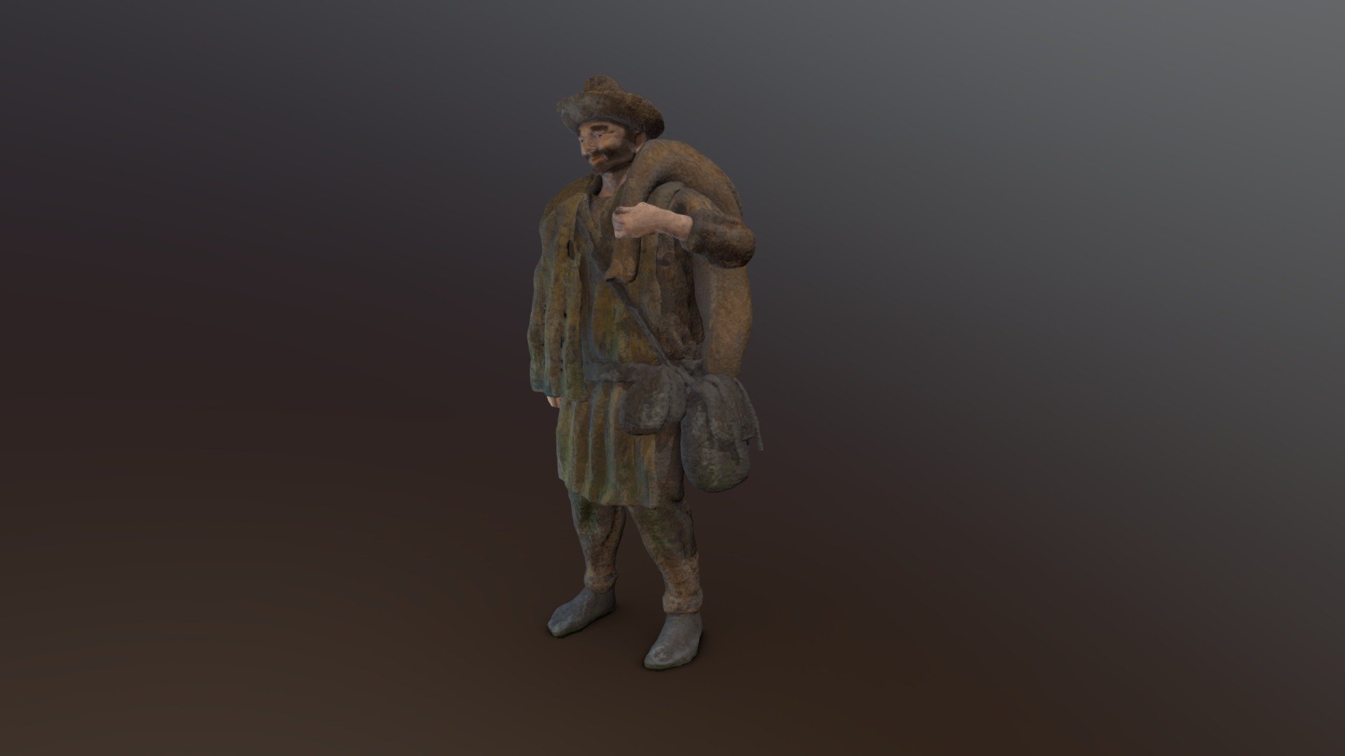 The Old Traveler - 3D model by dario scaramuzza (@dariotolkien ...