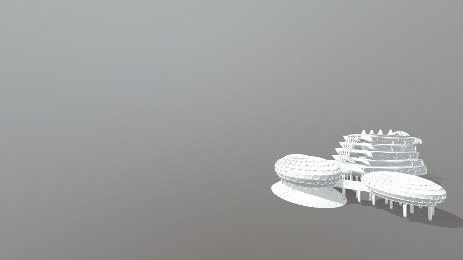 3D architectural model - 3D model by Architect S (@islamezzat932 ...