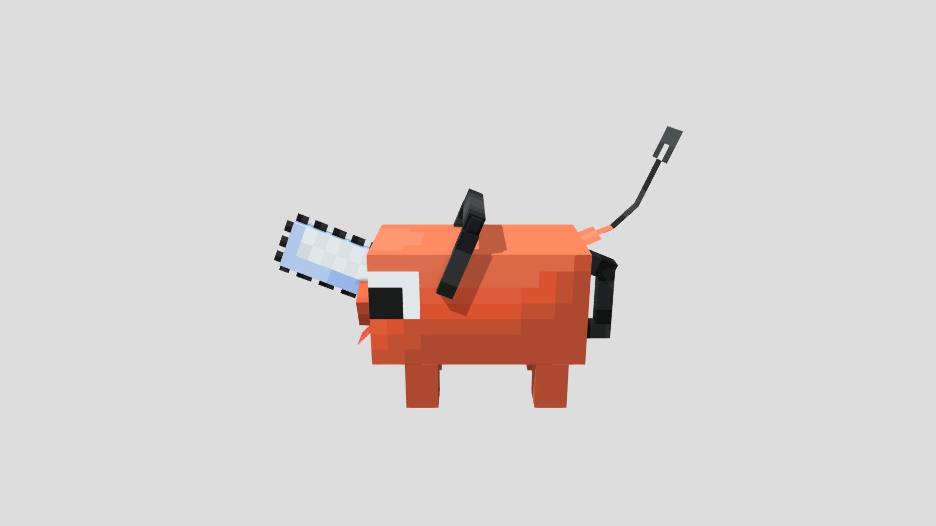 Pochita - 3D model by whinestane (@mfwjunior) [2acc338] - Sketchfab