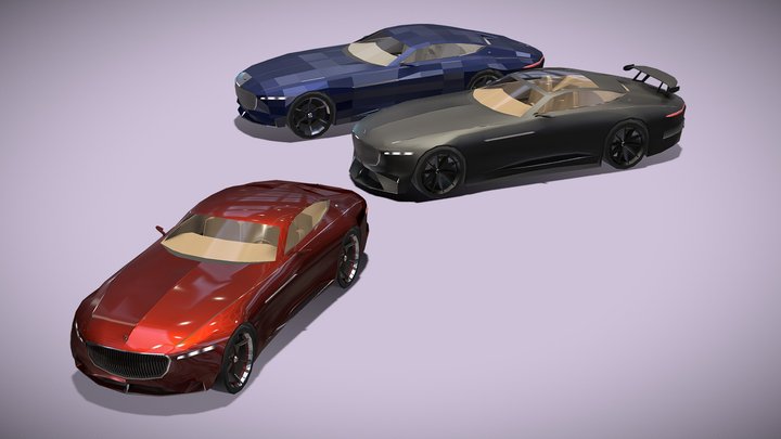 Maybach 3D models - Sketchfab