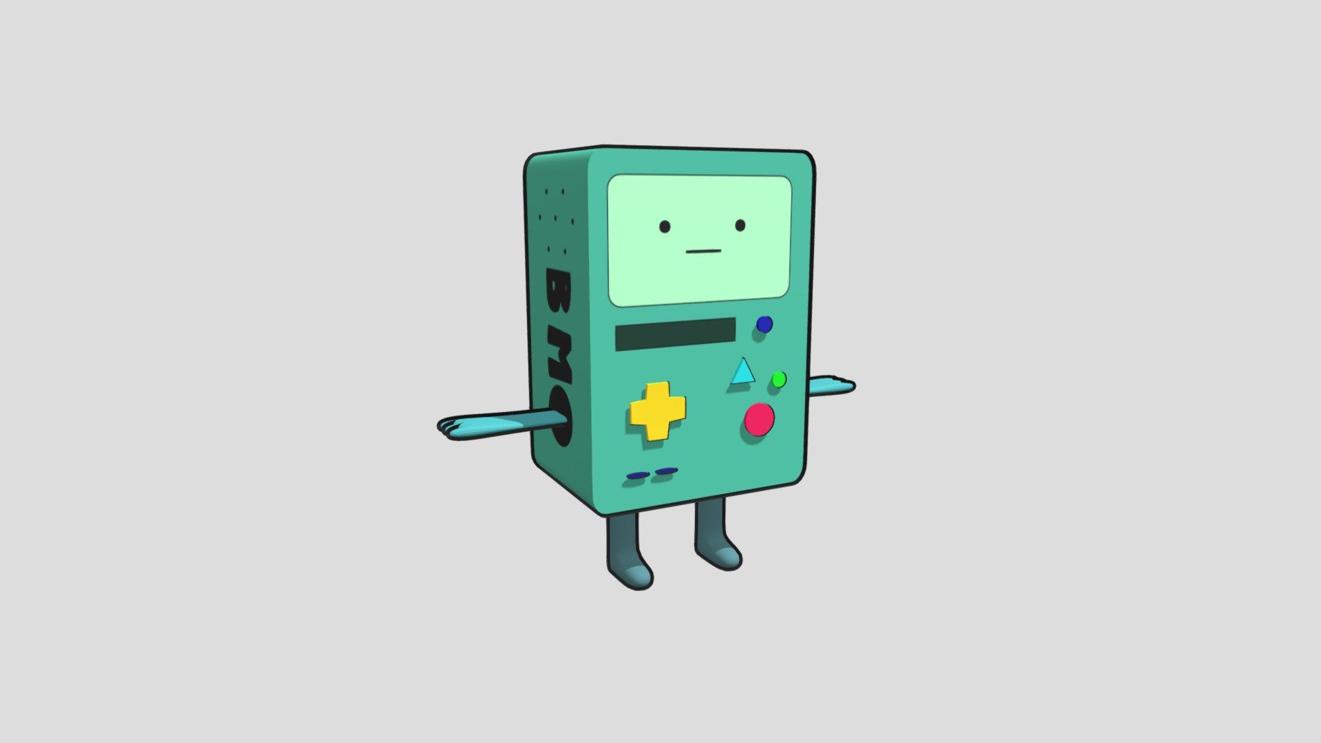 BMO_MODEL - Download Free 3D model by tumi83 [2acd3dd] - Sketchfab
