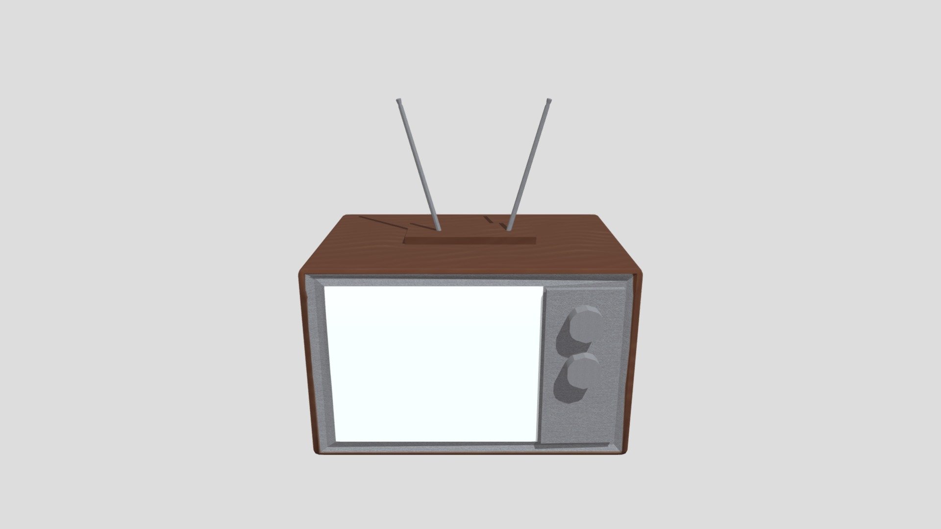Old TV - Download Free 3D model by samuelrohowyj [2acda1e] - Sketchfab