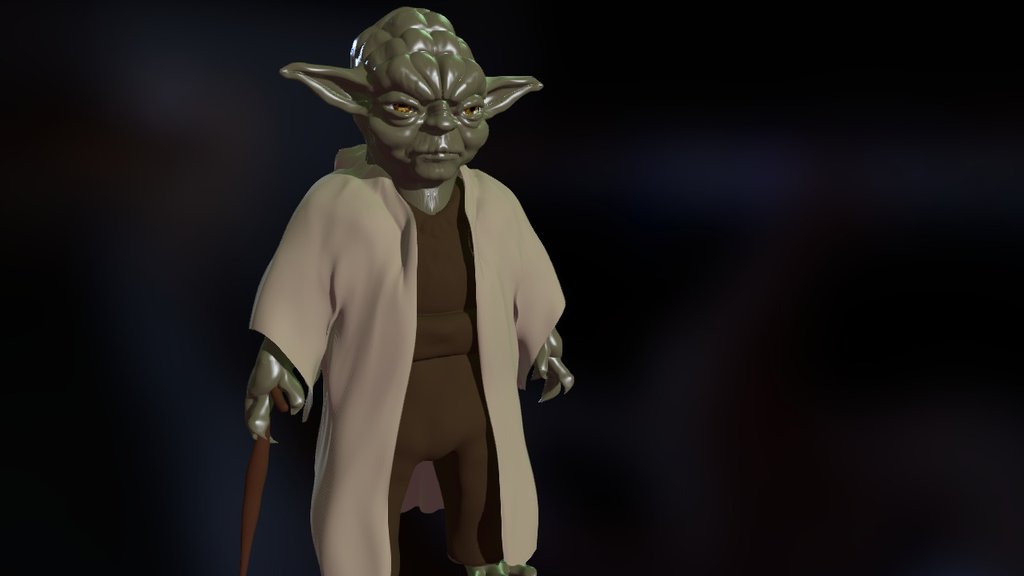Yoda - 3D model by aurelio_afj [2ace7d7] - Sketchfab