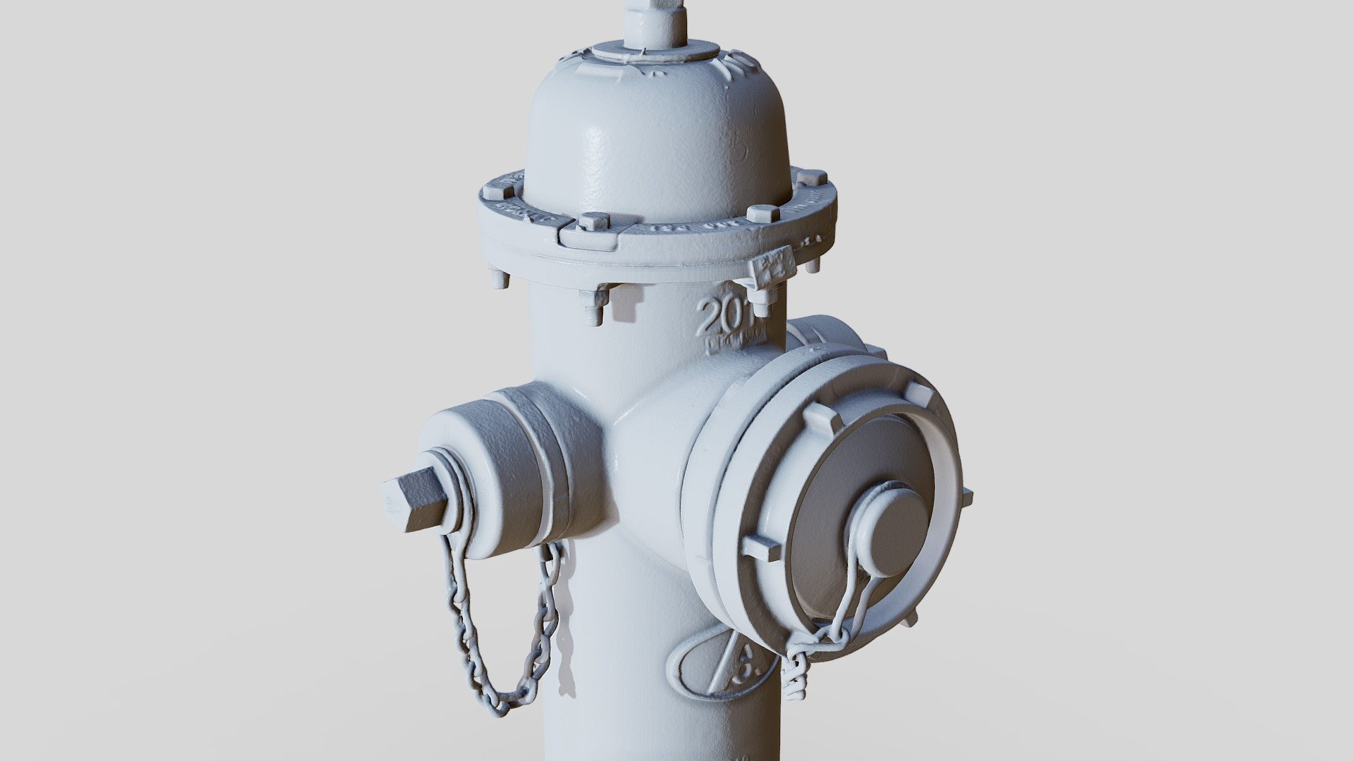 SLS Scan - Fire Hydrant - 3D model by Matterfield [2ace8a5] - Sketchfab