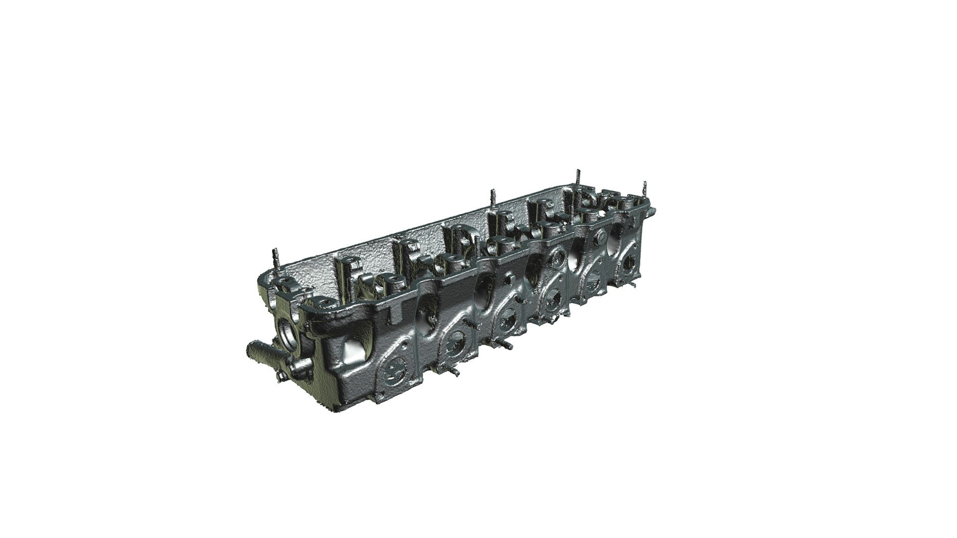 885 BMW E30 M20B25 Cylinder Head - 3D model by Altrous [2acf0f6 ...