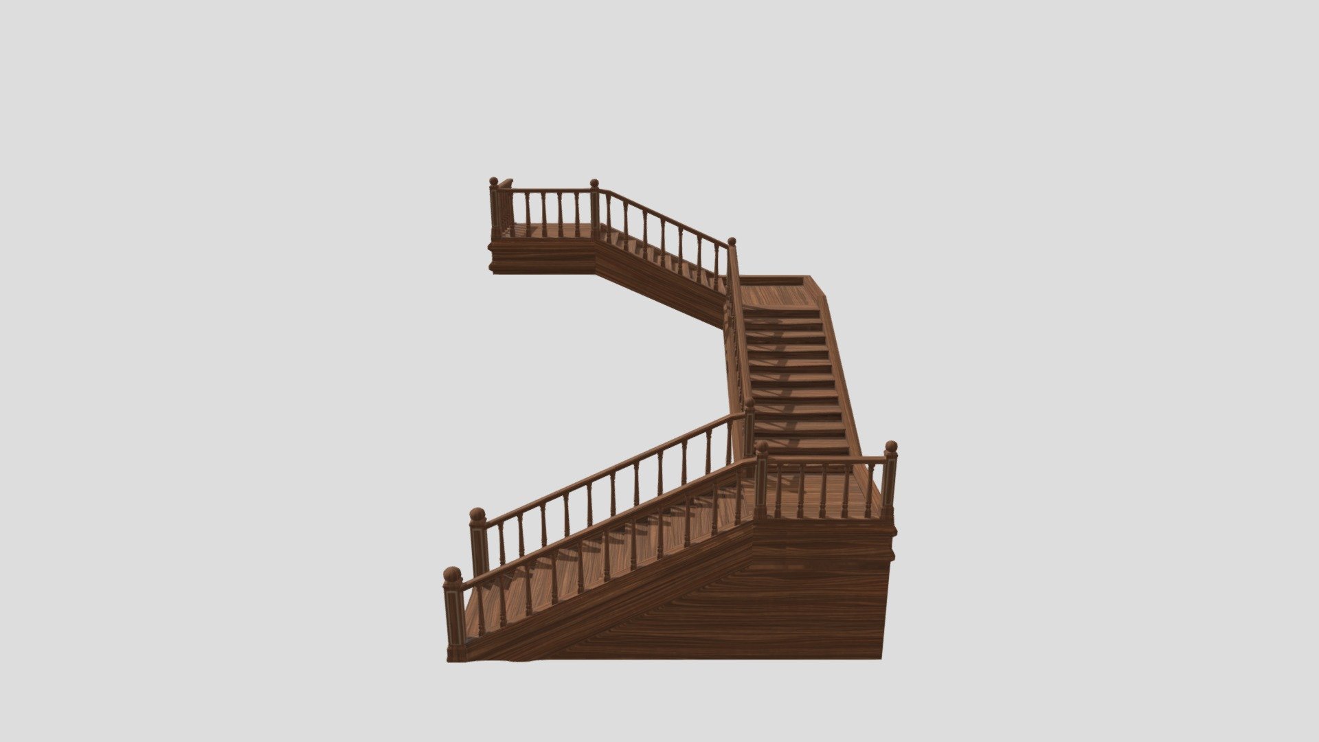Main Stairs - 3D model by Anaelle_Layrac [2acf9b3] - Sketchfab