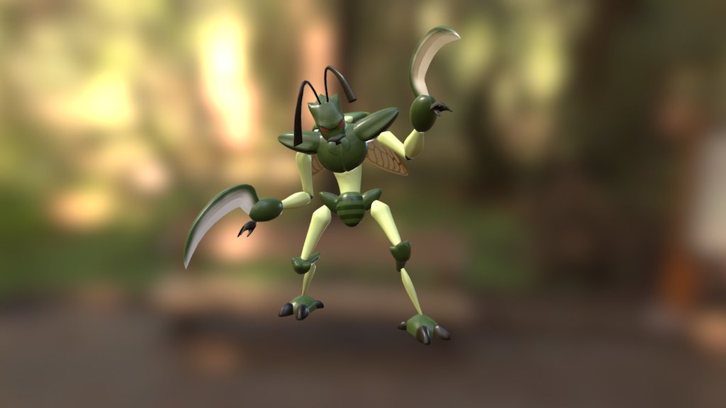 Insectazoid - 3D model by Ryan LaFleur (@mrlafle) [2ad115f] - Sketchfab