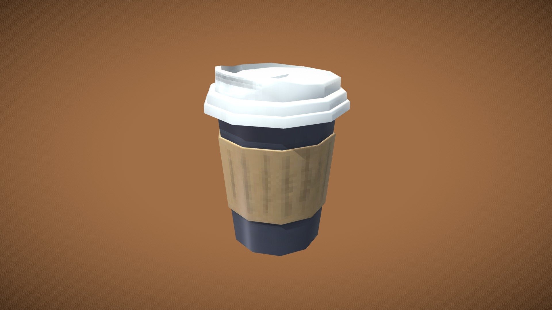 Low Poly Coffee Cup - 3D model by TrueUnderscore [2ad1c32] - Sketchfab