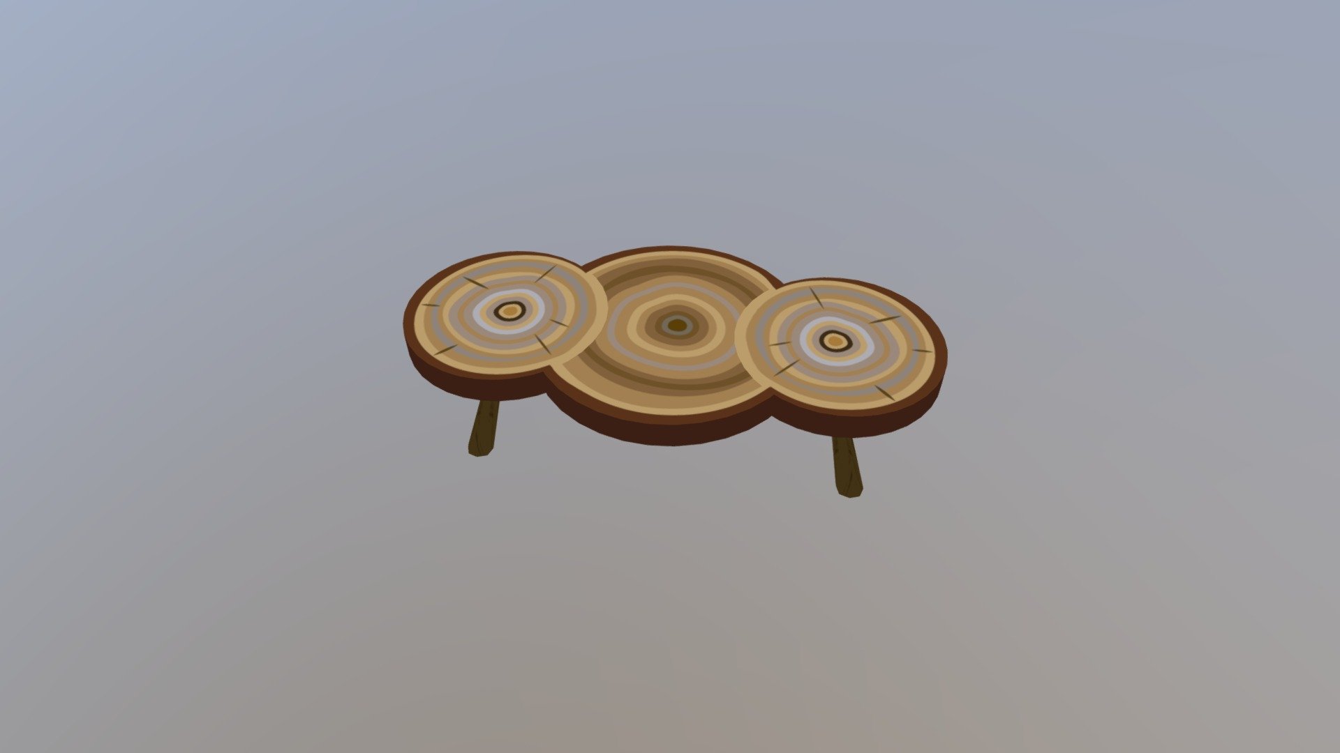 Log Coffee Table 01 - 3D model by neutron_rus (@neutron9898) [2ad2415 ...