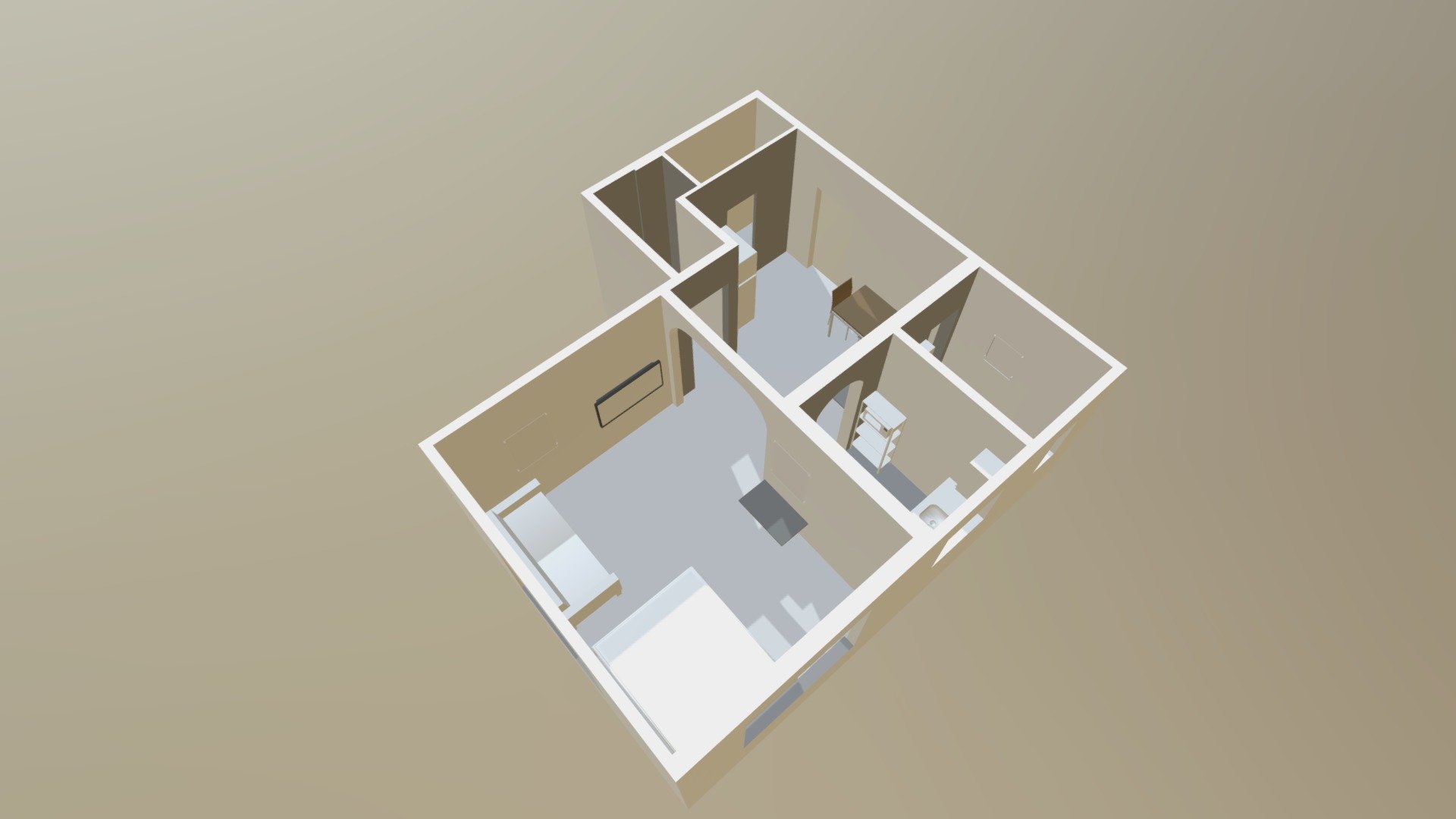 Studio - 3D model by domg [2ad3c0e] - Sketchfab