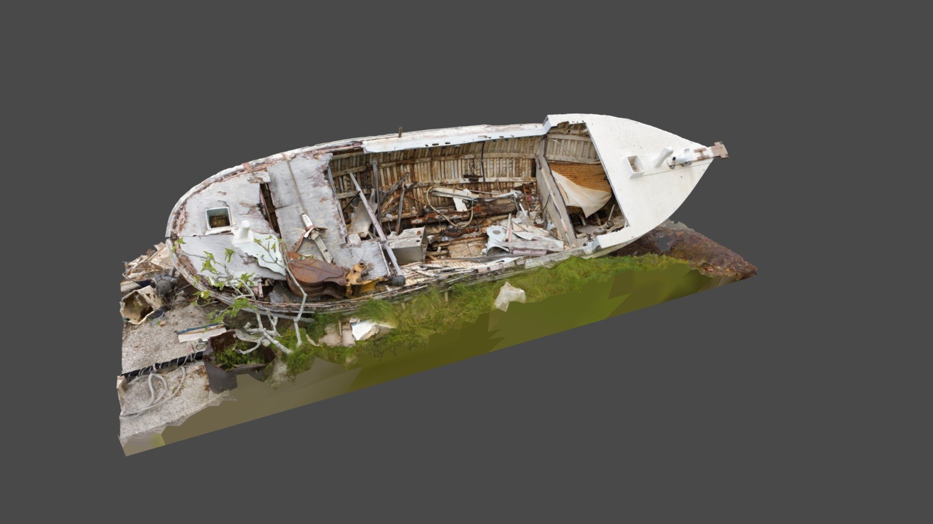 Shipwreck 3D scan - 3D model by Luke Hughes (@lhughes) [2ad5ac0 ...