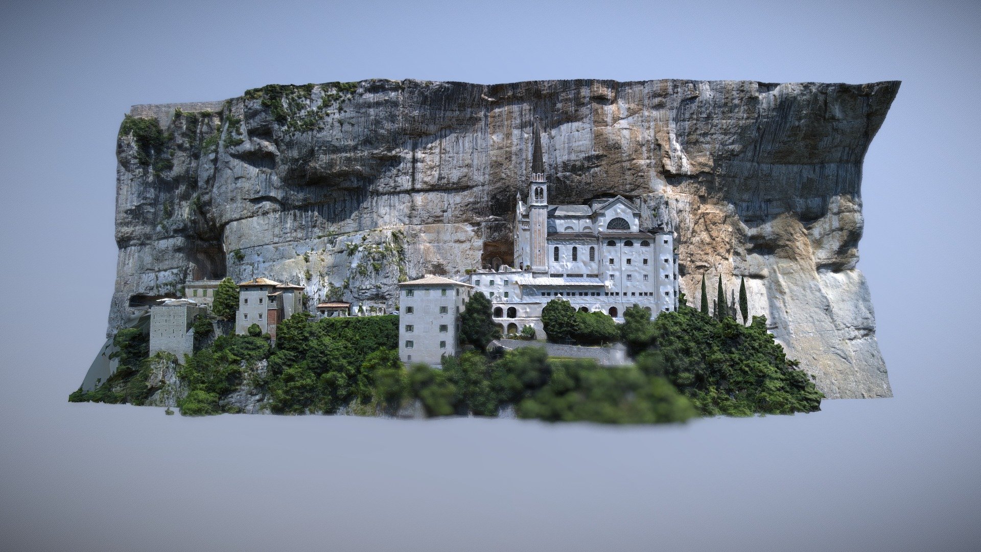 Sanctuary Of Madonna Della Corona, Italy - Download Free 3D model by ...