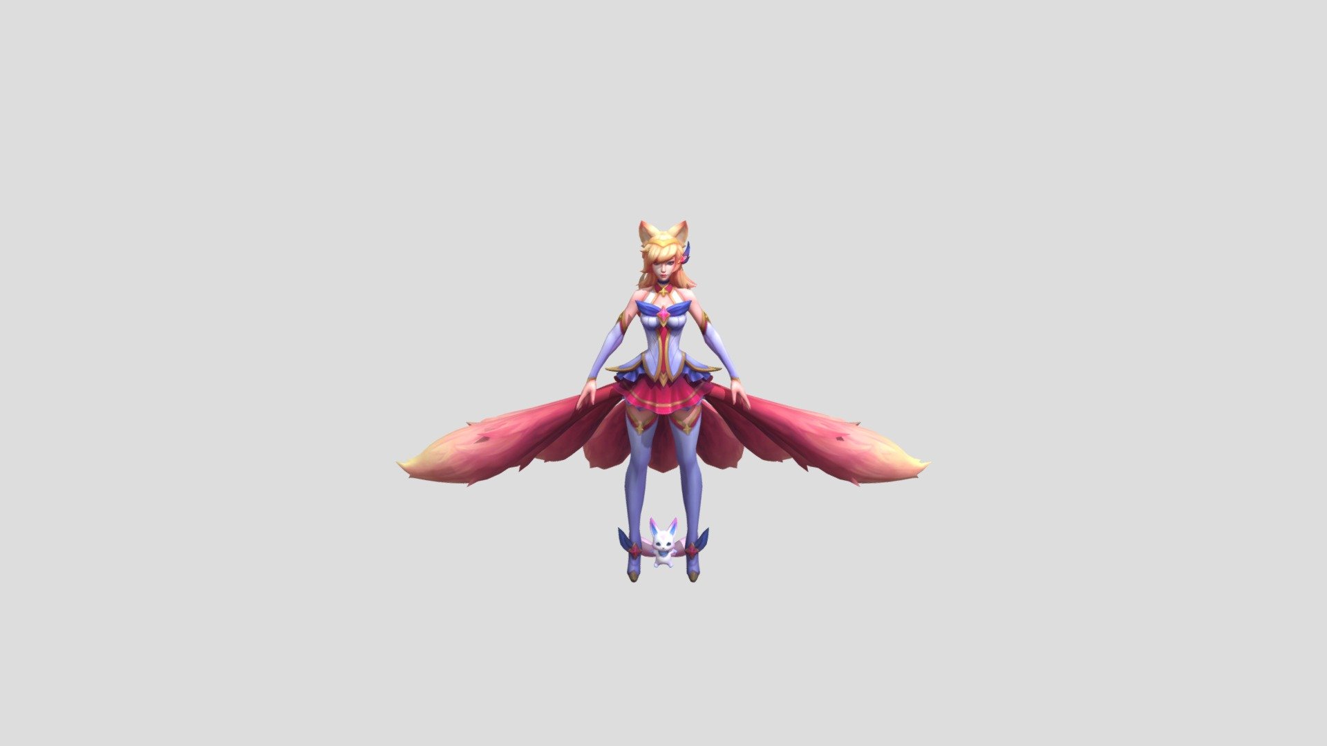 star_guardian_ahri - Download Free 3D model by gameurhnn [2ad7461 ...