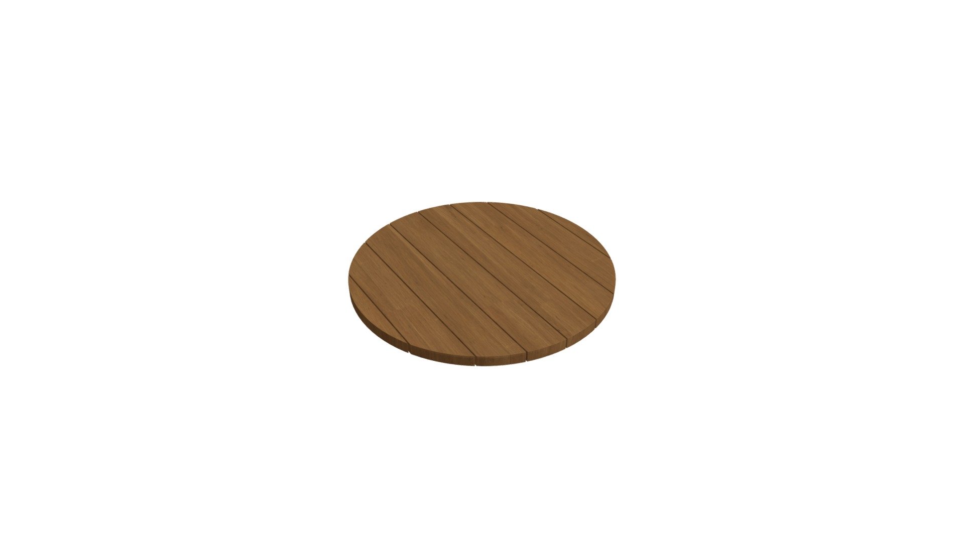 TAMPO MESA EM MADEIRA REDONDO TIDELLI AGAVE CASA - Download Free 3D ...