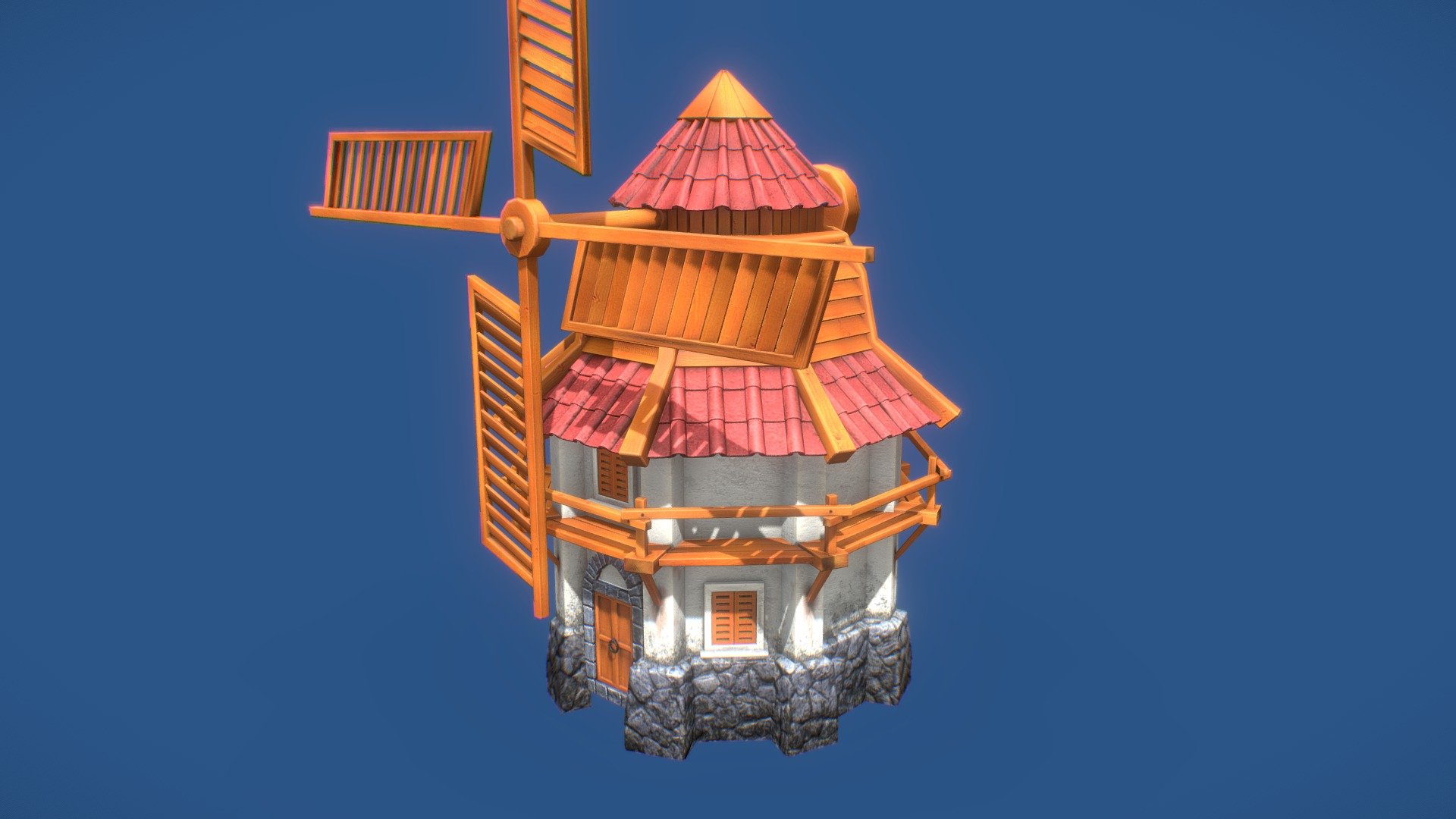 Windmill - Download Free 3D model by Aartee [2ad8fca] - Sketchfab