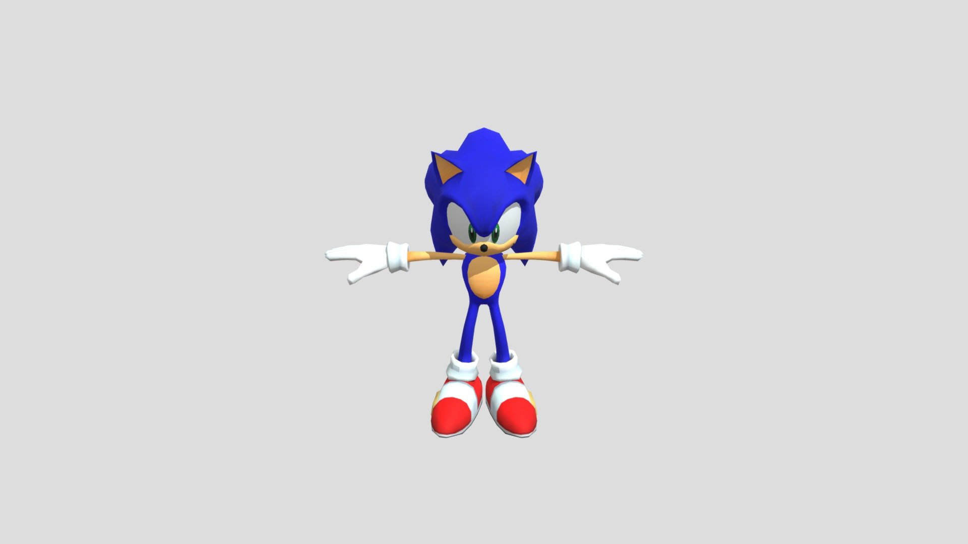 Sonic - Download Free 3D model by Maxer_1991 (@fornescristian0 ...
